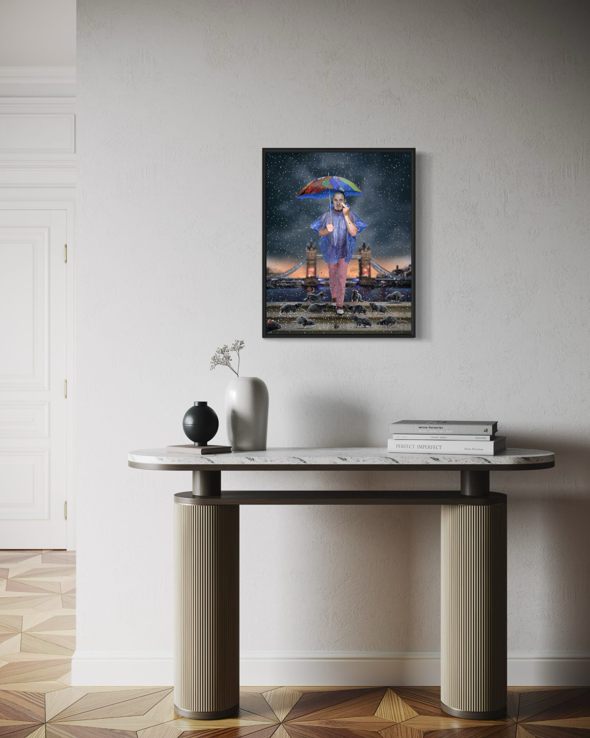 Juano Diaz, HIRST (RATS RULE), 2021 | The Wall art gallery