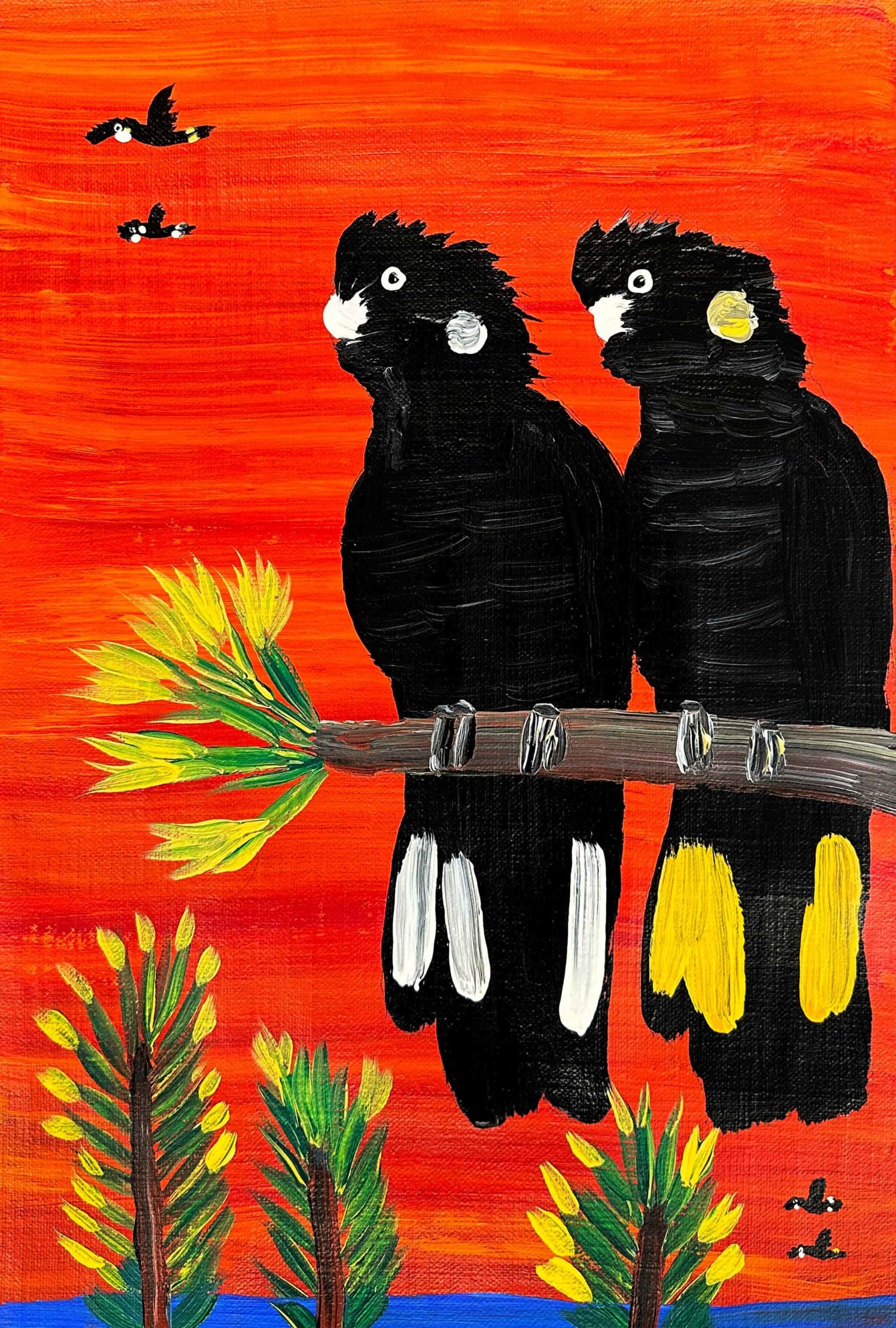 Art by leading Aboriginal artist Kukula McDonald | This Is Aboriginal Art