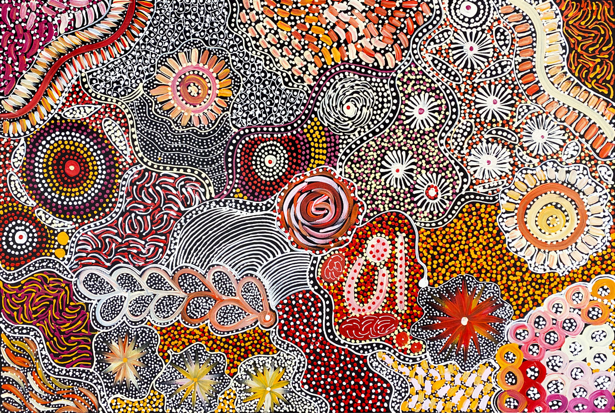 Janet Golder Kngwarreye | Artists | This Is Aboriginal Art