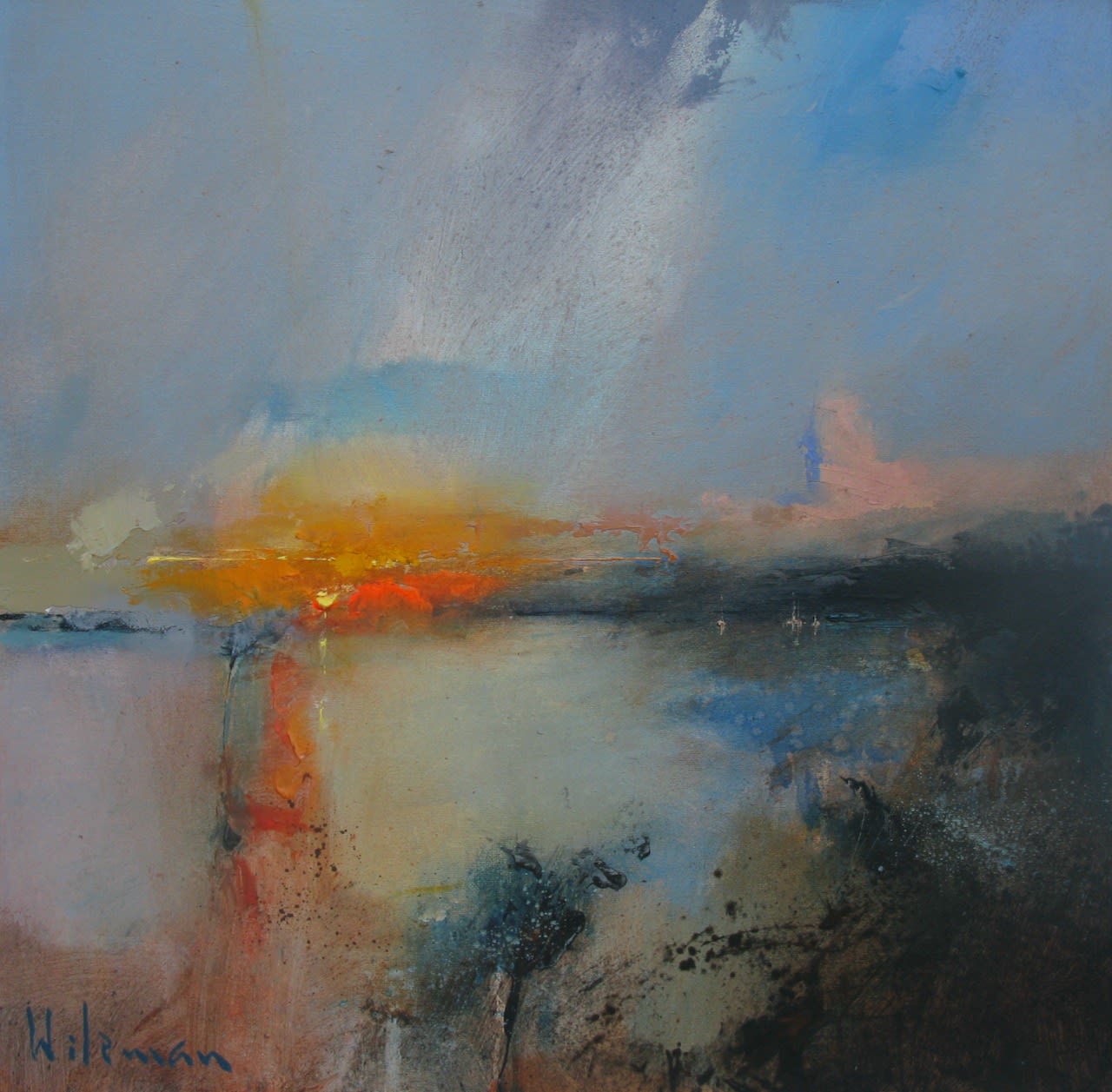 Peter Wileman FROI RSMA FRSA, Emberfall at The Headland | Thompson's ...