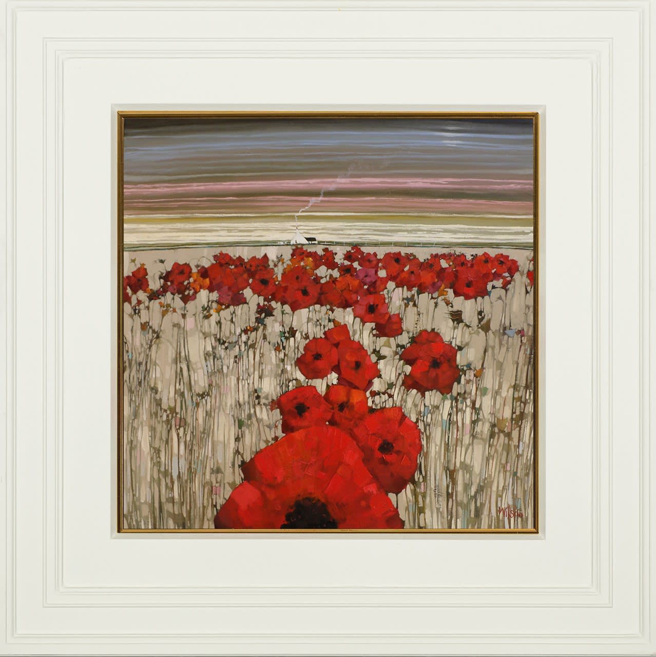 Gordon Wilson, Wild Skye Poppy Line | Thompson's Gallery