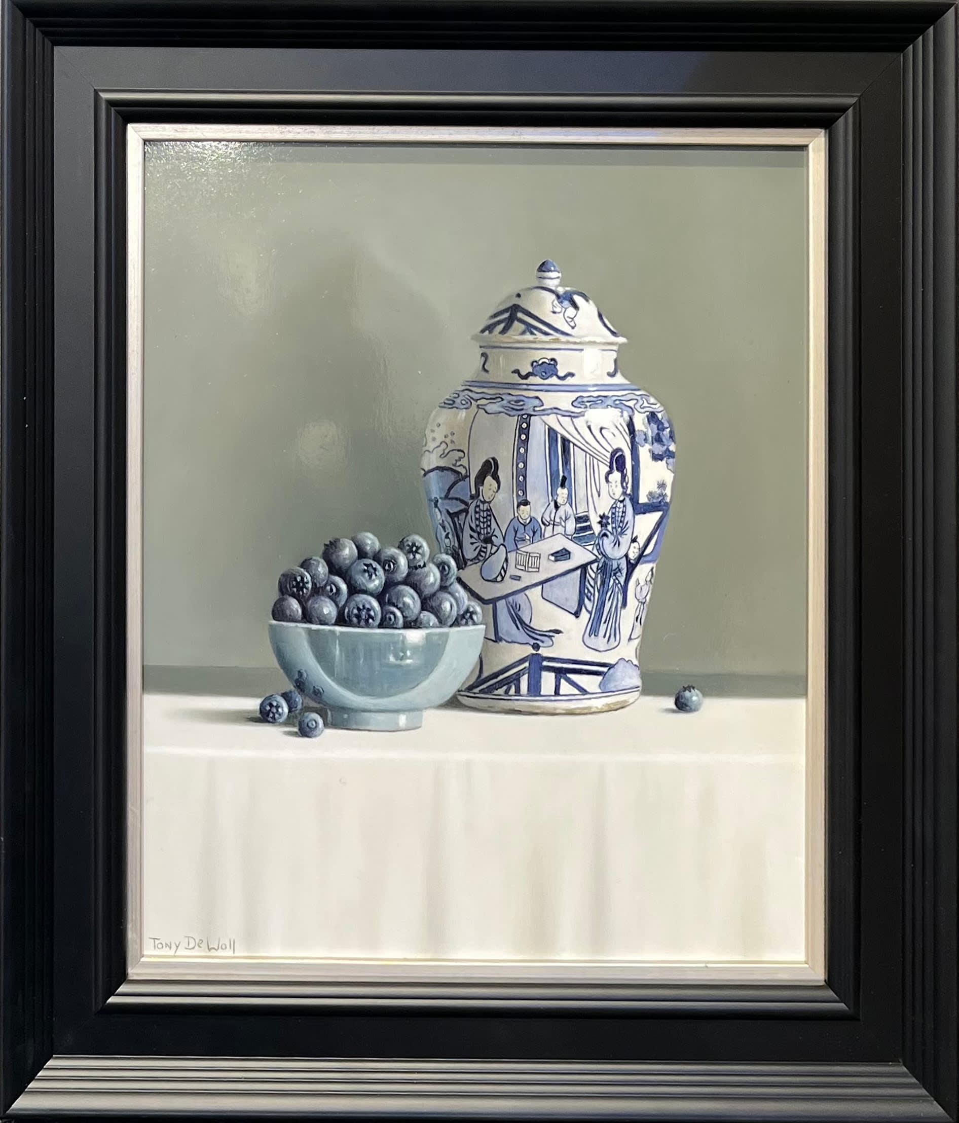 Tony de Wolf, Blueberries Still Life | Thompson's Gallery