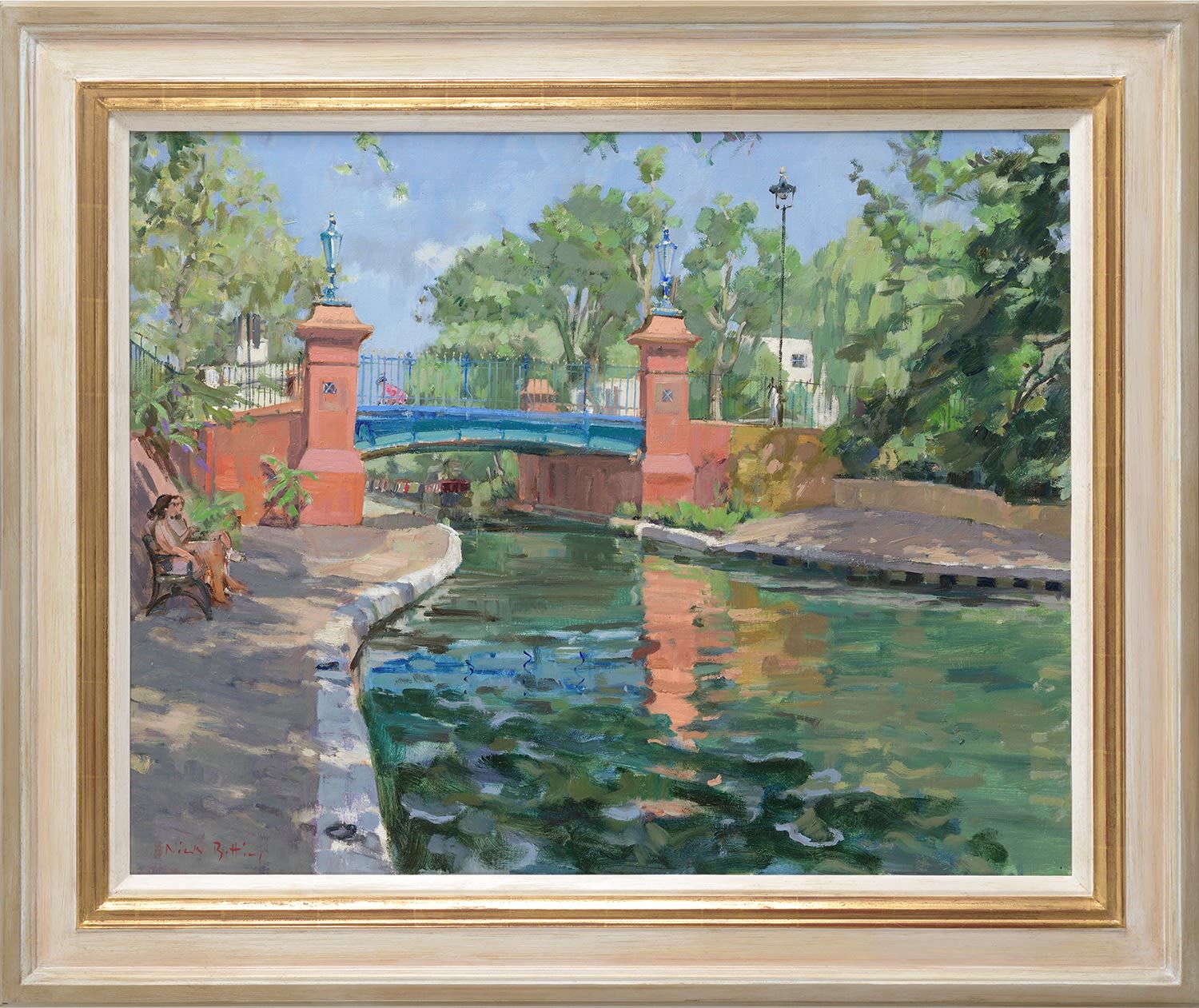 Nick Botting, The Regents Canal at Little Venice | Thompson's Gallery