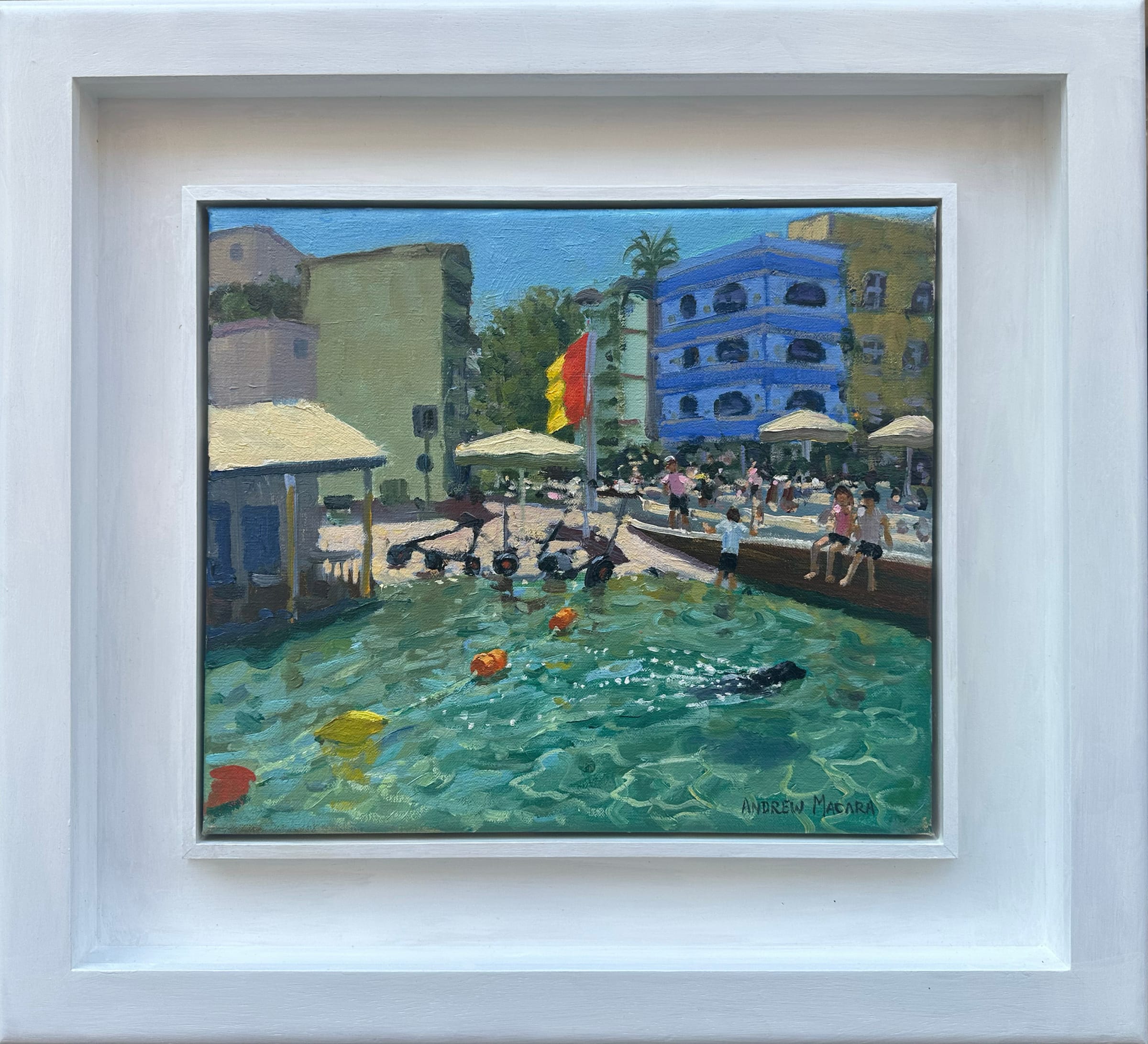Andrew Macara RBA NEAC, Sea Dog, Xlendi, Gozo, Malta | Thompson's Gallery
