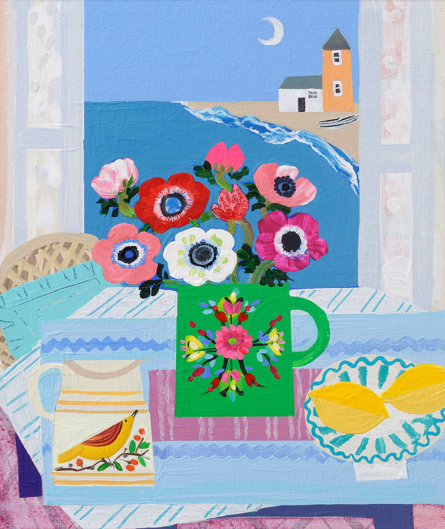 Emma Williams, Anemones and Lemons | Thompson's Gallery