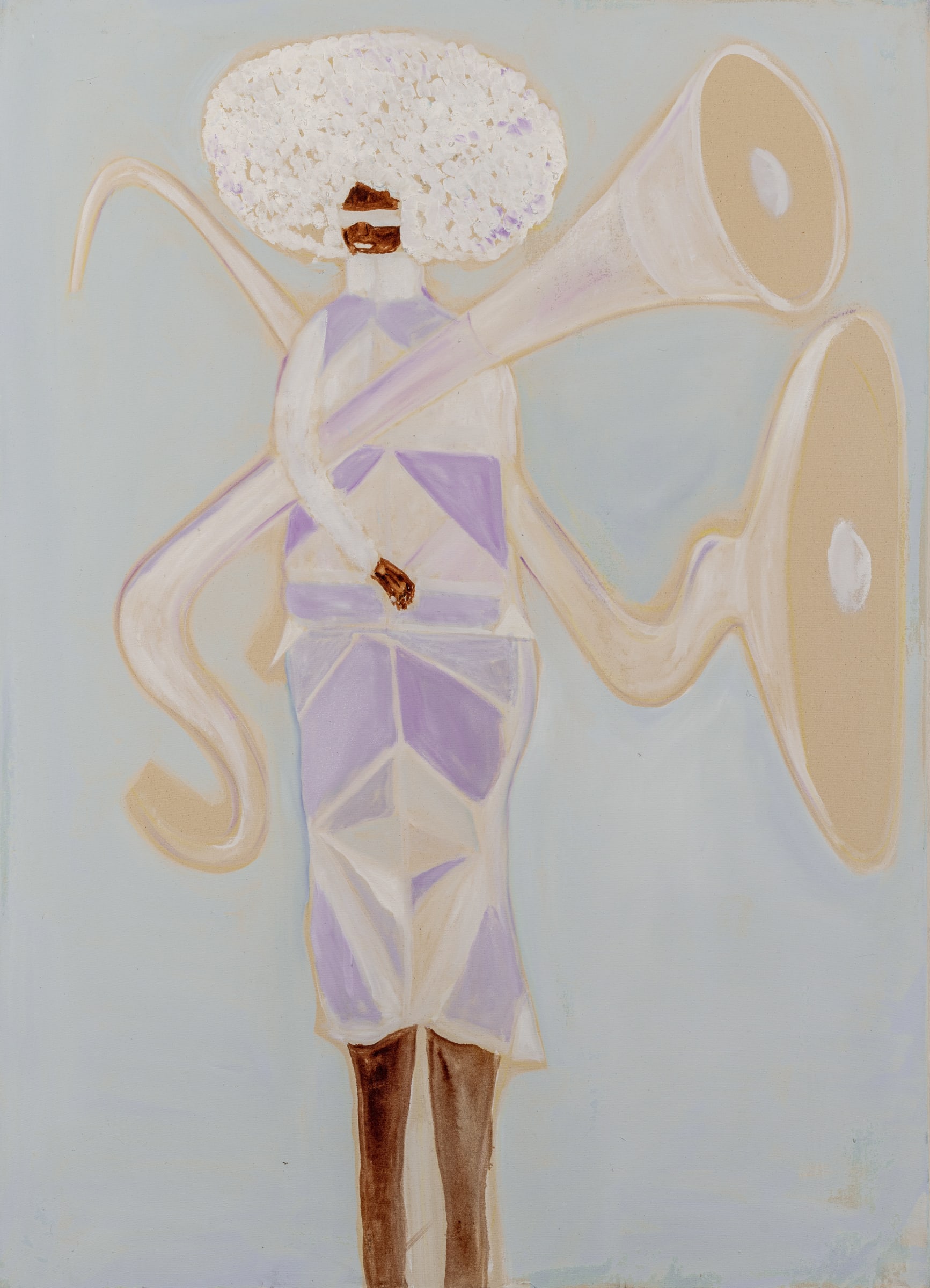 Andrew Pierre Hart, Meet @the listening sweet, 2023 | Tiwani Contemporary