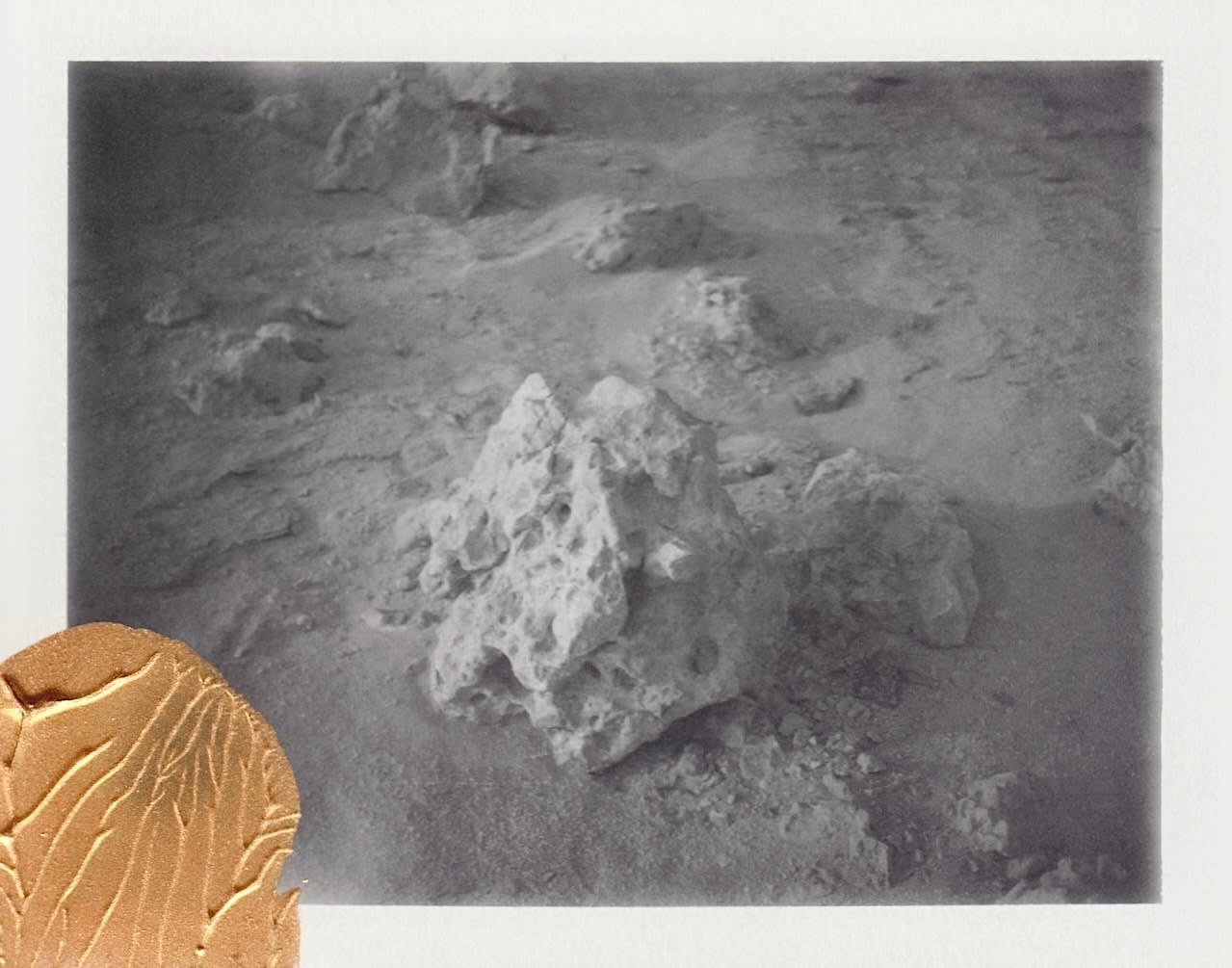 Cyrus Mahboubian, Desert Rock (Gold), 2023 | Print Sales Gallery | The ...
