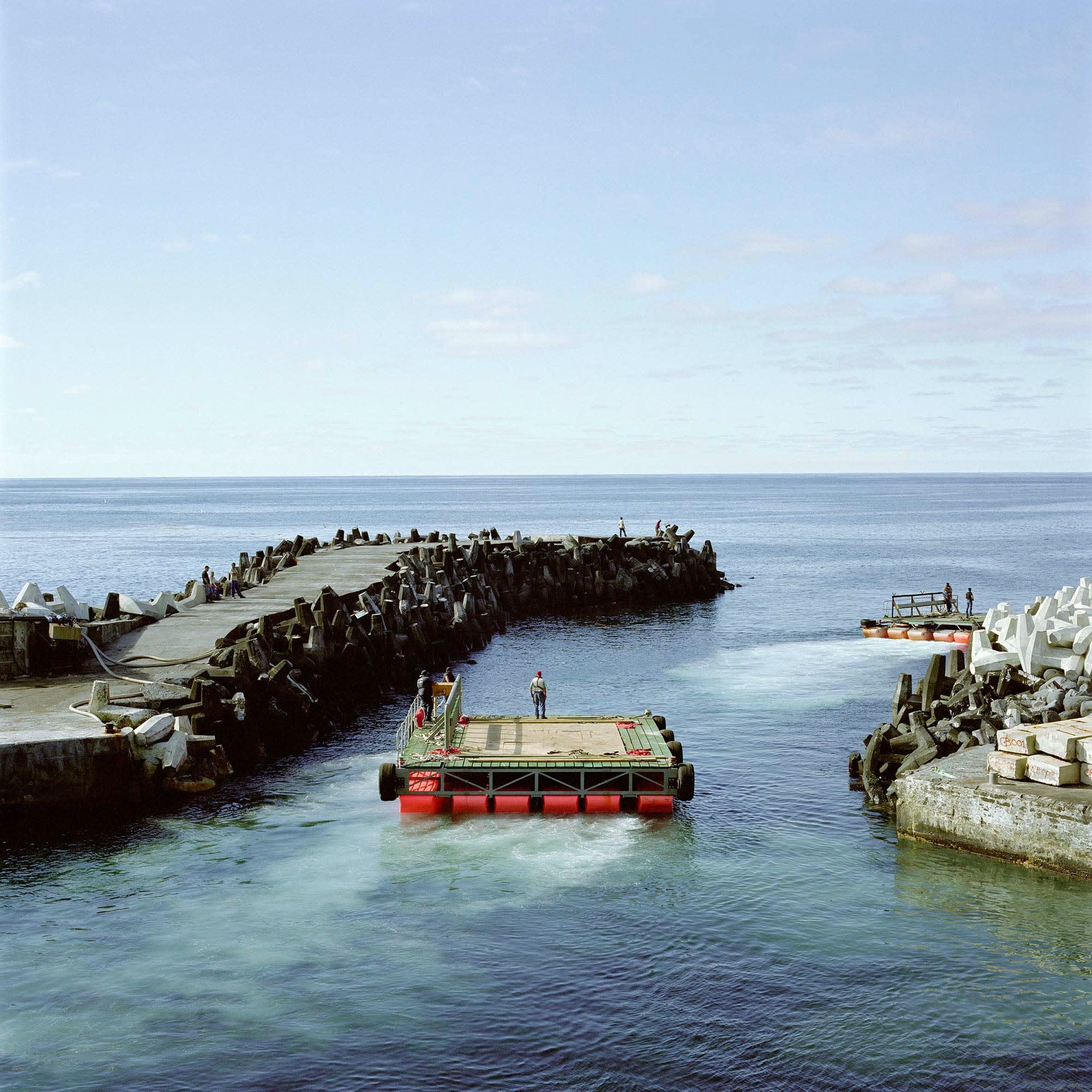 Jon Tonks, Calshot Harbour, Tristan da Cunha, 2011 | Print Sales ...