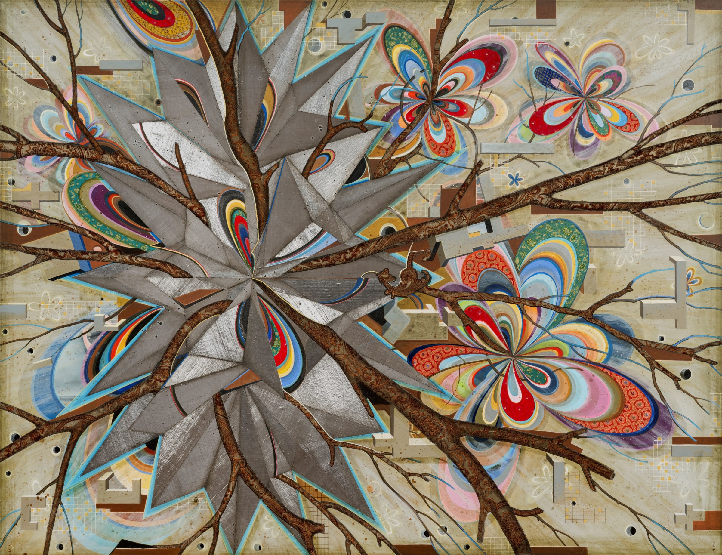 Jagannath Panda, Mandala of resonance III, 2023 | Vadehra Art Gallery