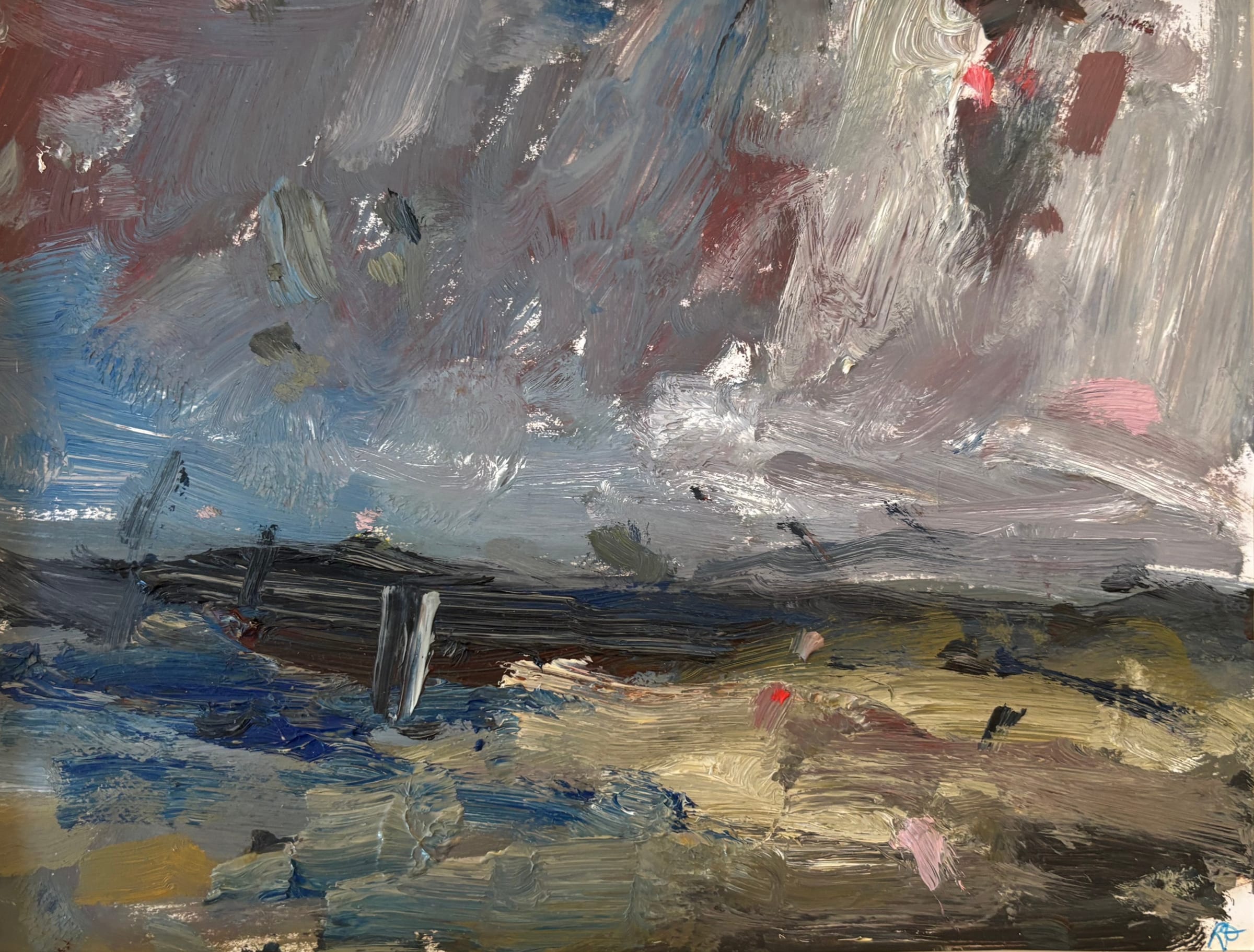 Rachel Arif, Dungeness, 2025 | Velarde | Contemporary Art Gallery in Kingsbridge, Devon