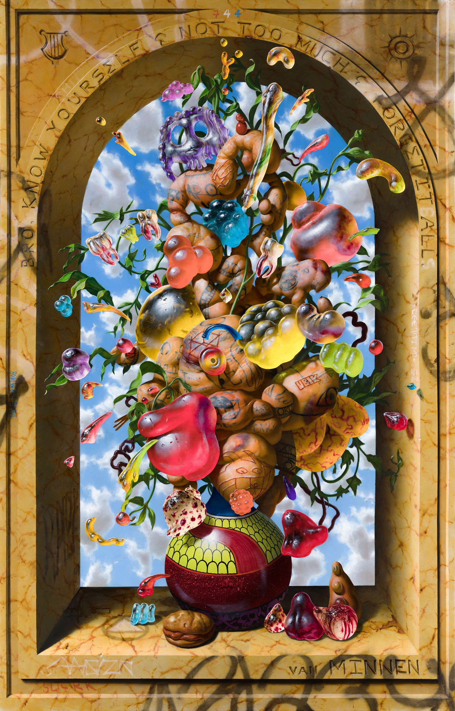 Christian Rex Van Minnen, Temple of Apollo, Santa Cruz, 2024 | Veta Galeria