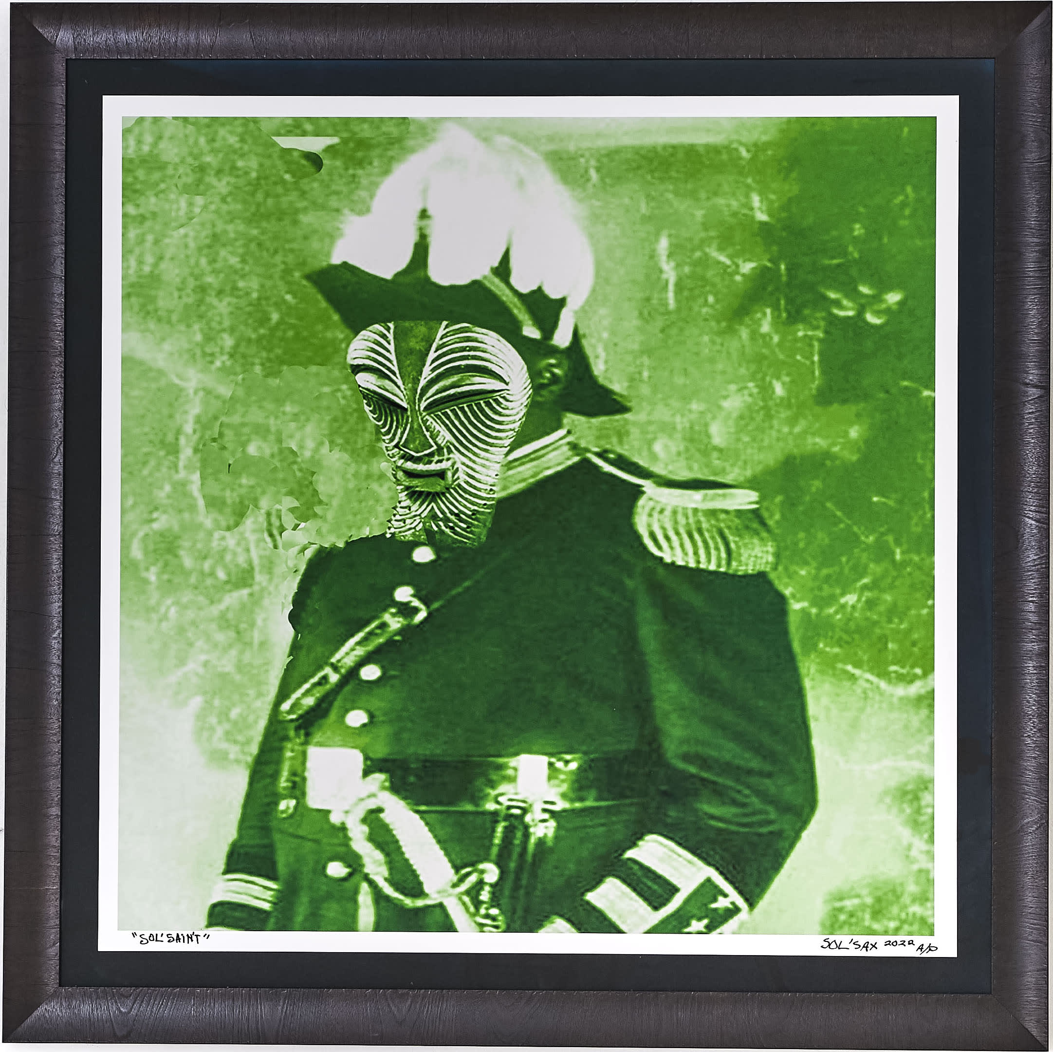 Sol'Sax, Mark Us Guard Me Goded Me, 2020 | Valentine Museum of Art