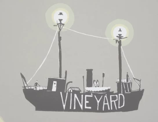 Simon Tozer, Grey Sea Light Ships | Will's Art Warehouse