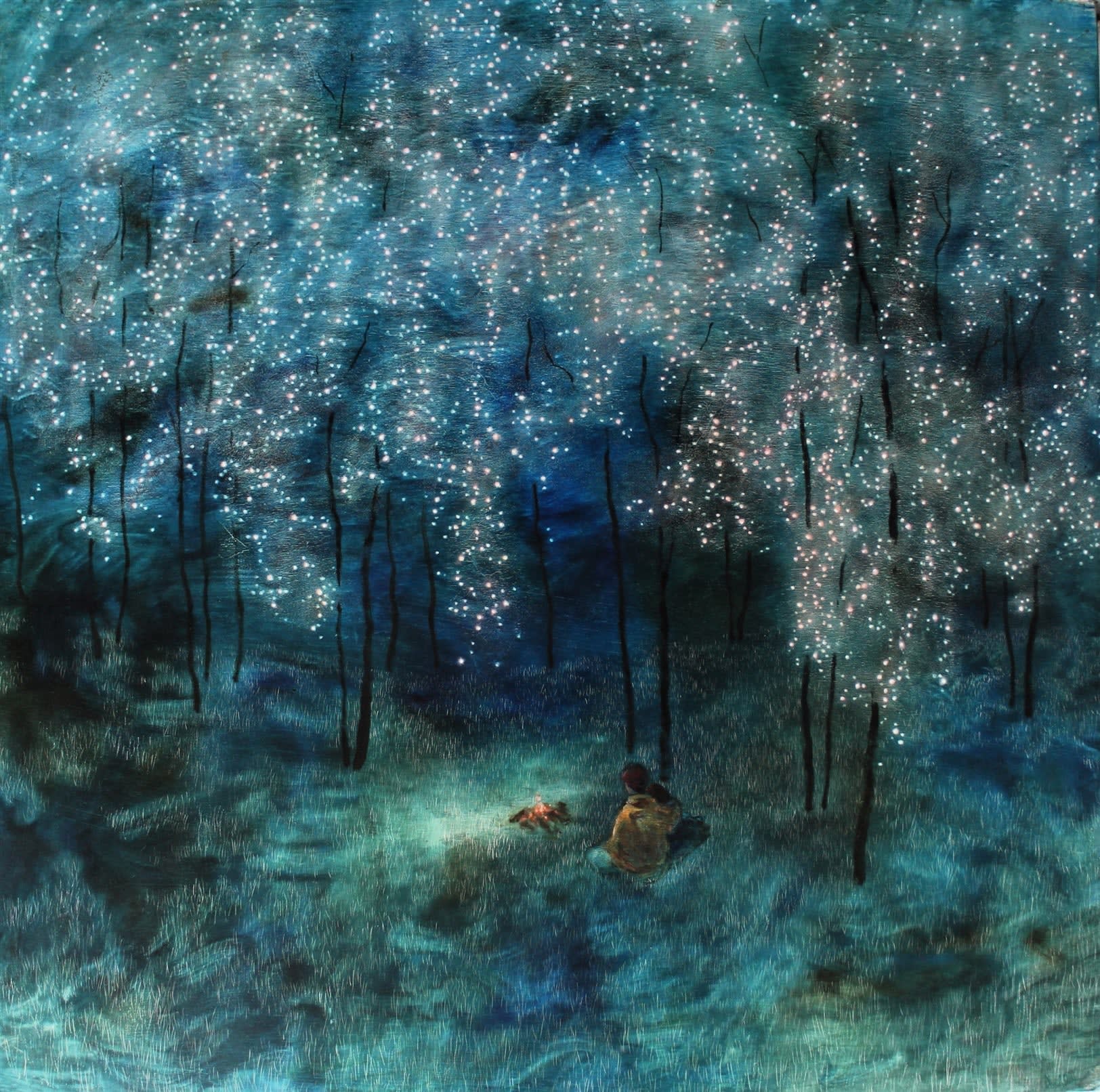 Daniel Ablitt, By the fire (cascade) | Will's Art Warehouse