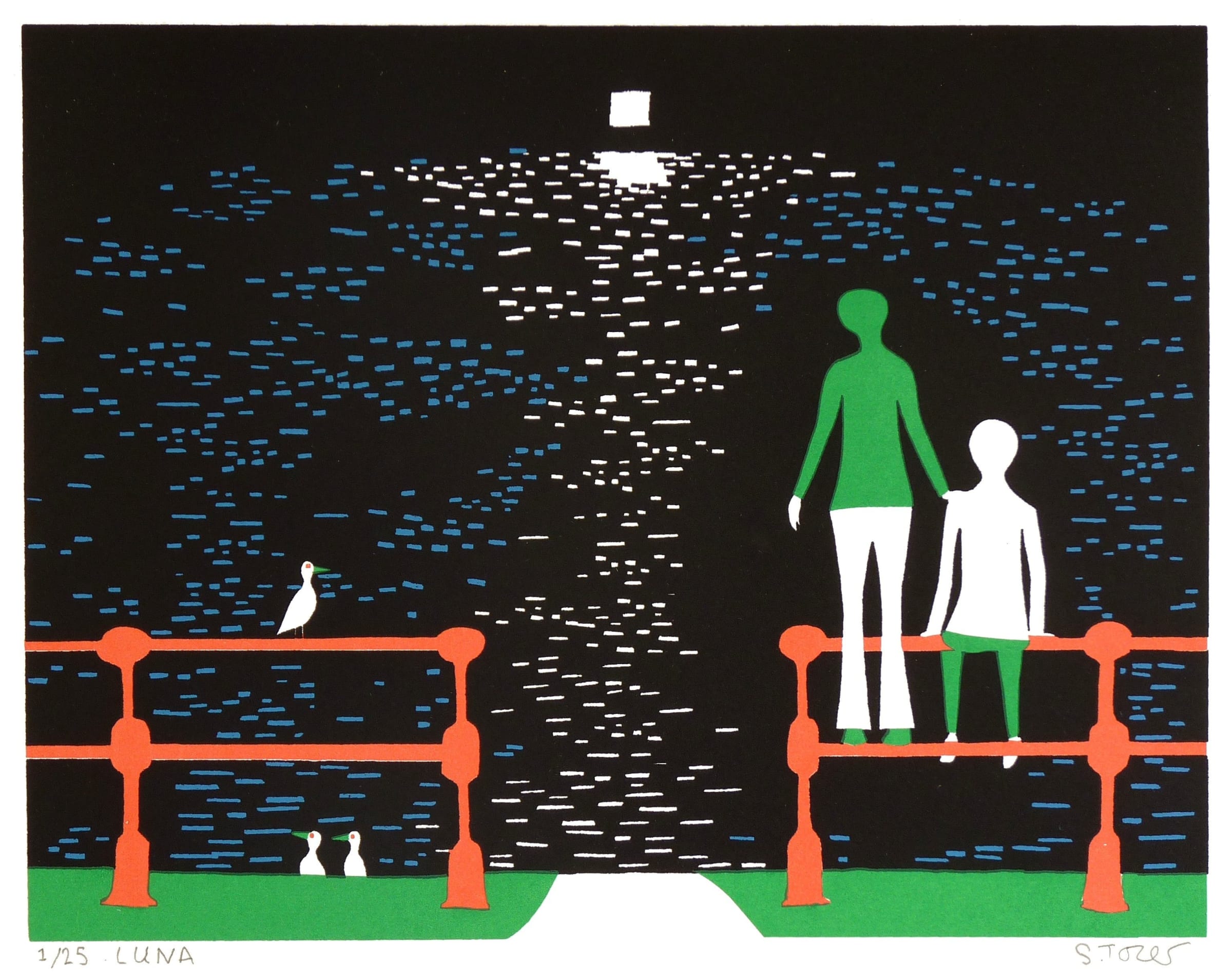 Simon Tozer, Collection of FOUR artworks | Will's Art Warehouse