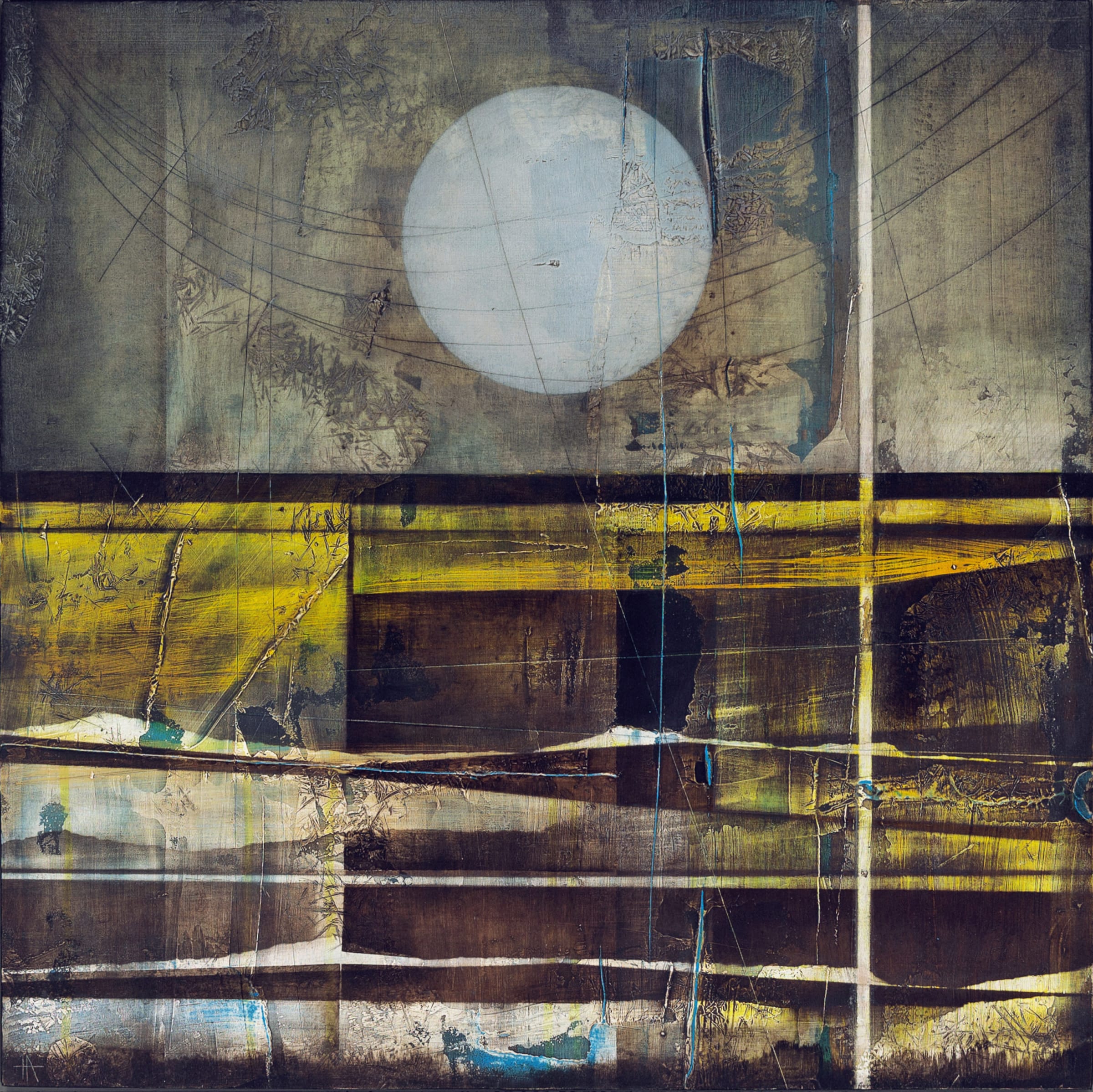 Heidi Archer, Hazy Moon | Whitewater Contemporary
