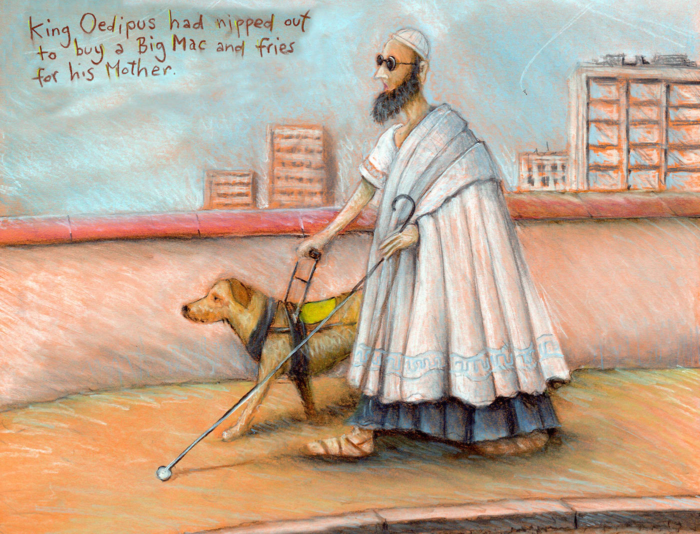 Dr. David Colton, King Oedipus, 2020 | Oil Art Advisory