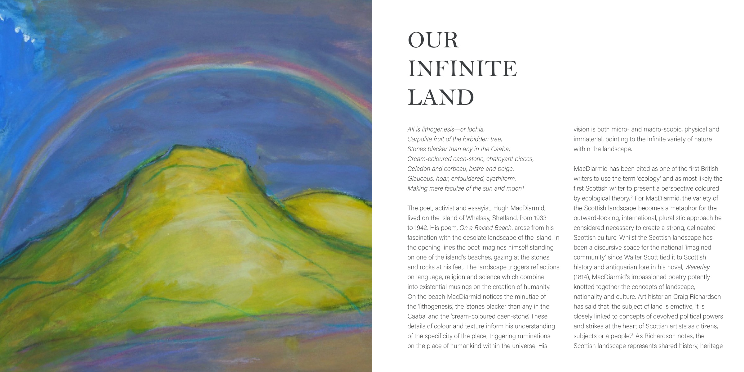 Publication: Our Infinite Land | The Academicians' Gallery