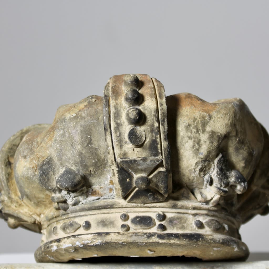 Coade Stone Crown | Arabesque Antiques