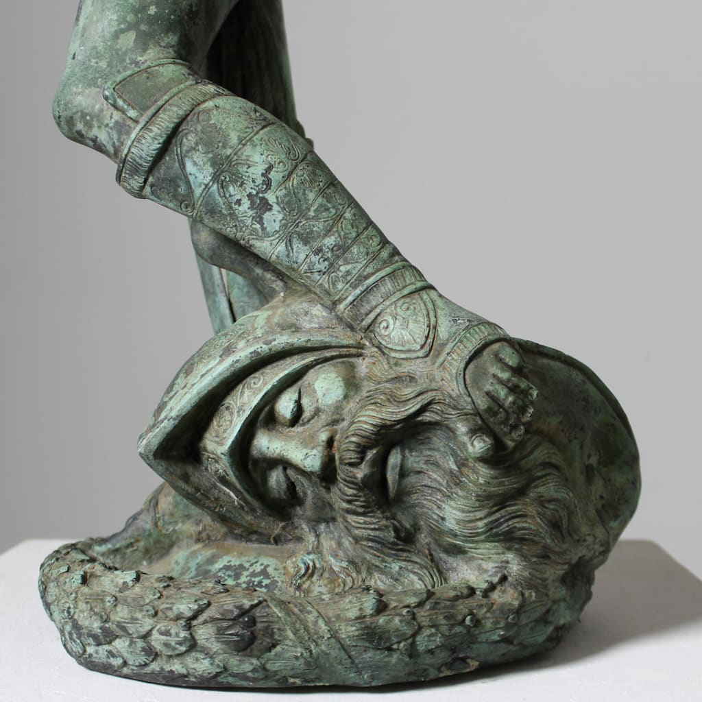 Large 19th Century Bronze Figure Of Donatello's David ( sold ...