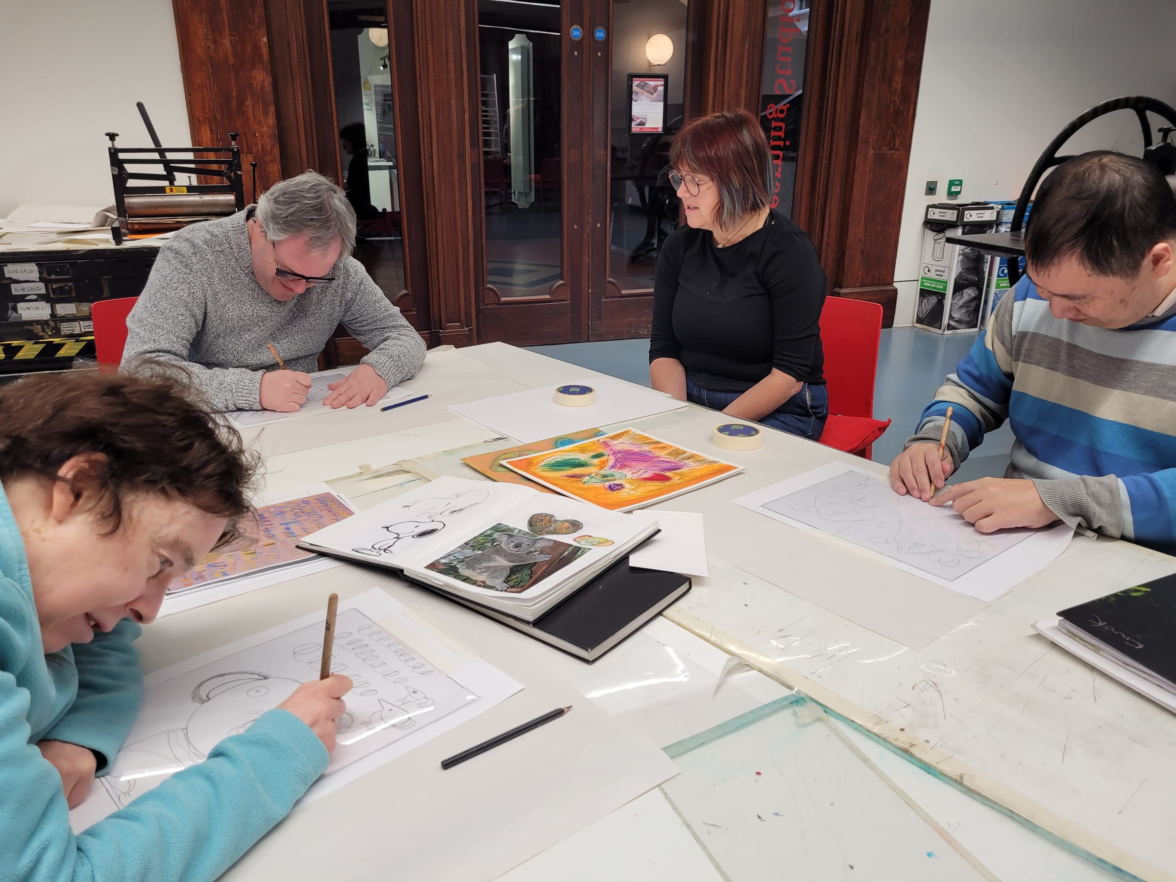 Garvald Artists at Edinburgh Printmakers