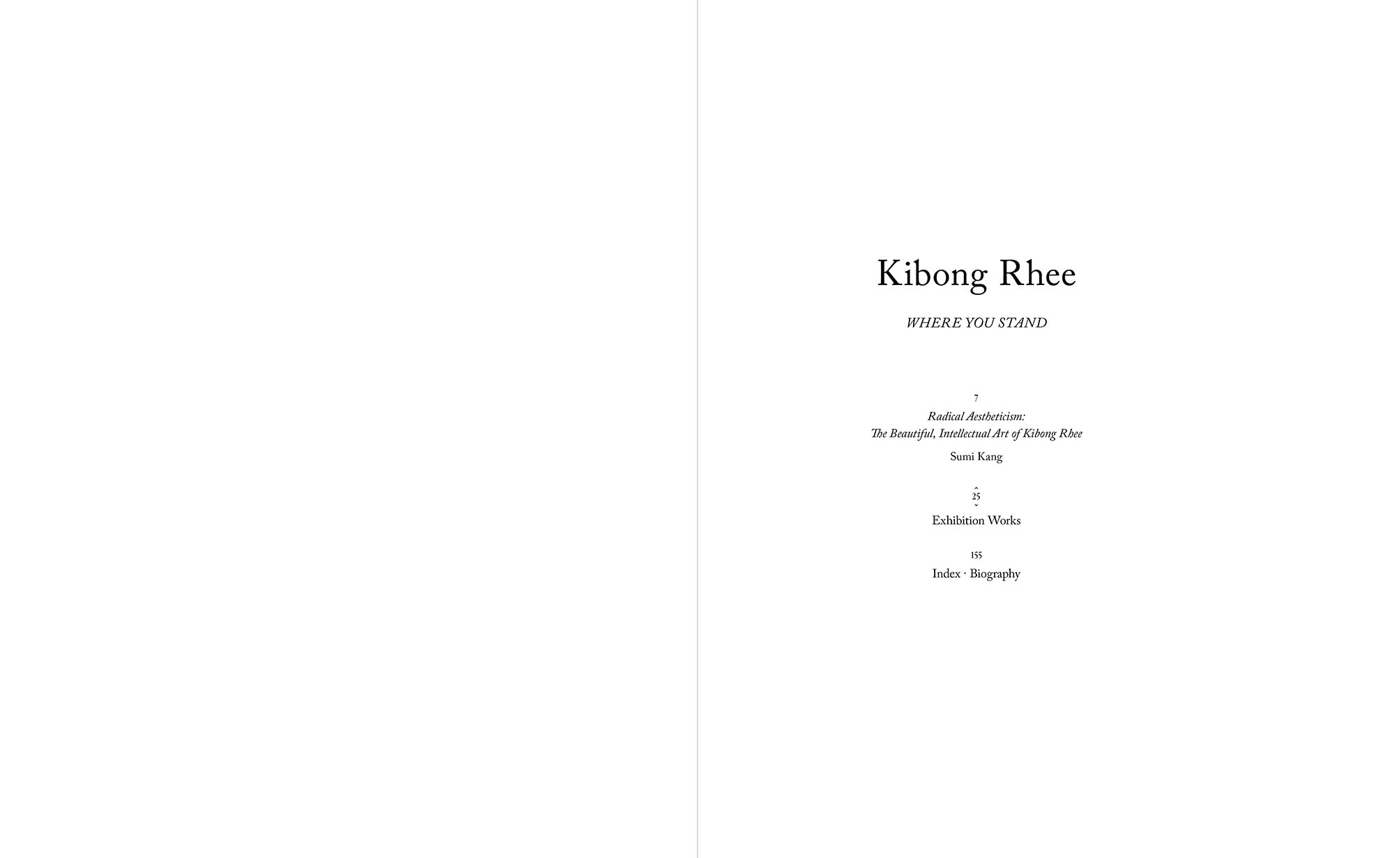 Kibong Rhee | Tina Kim Gallery