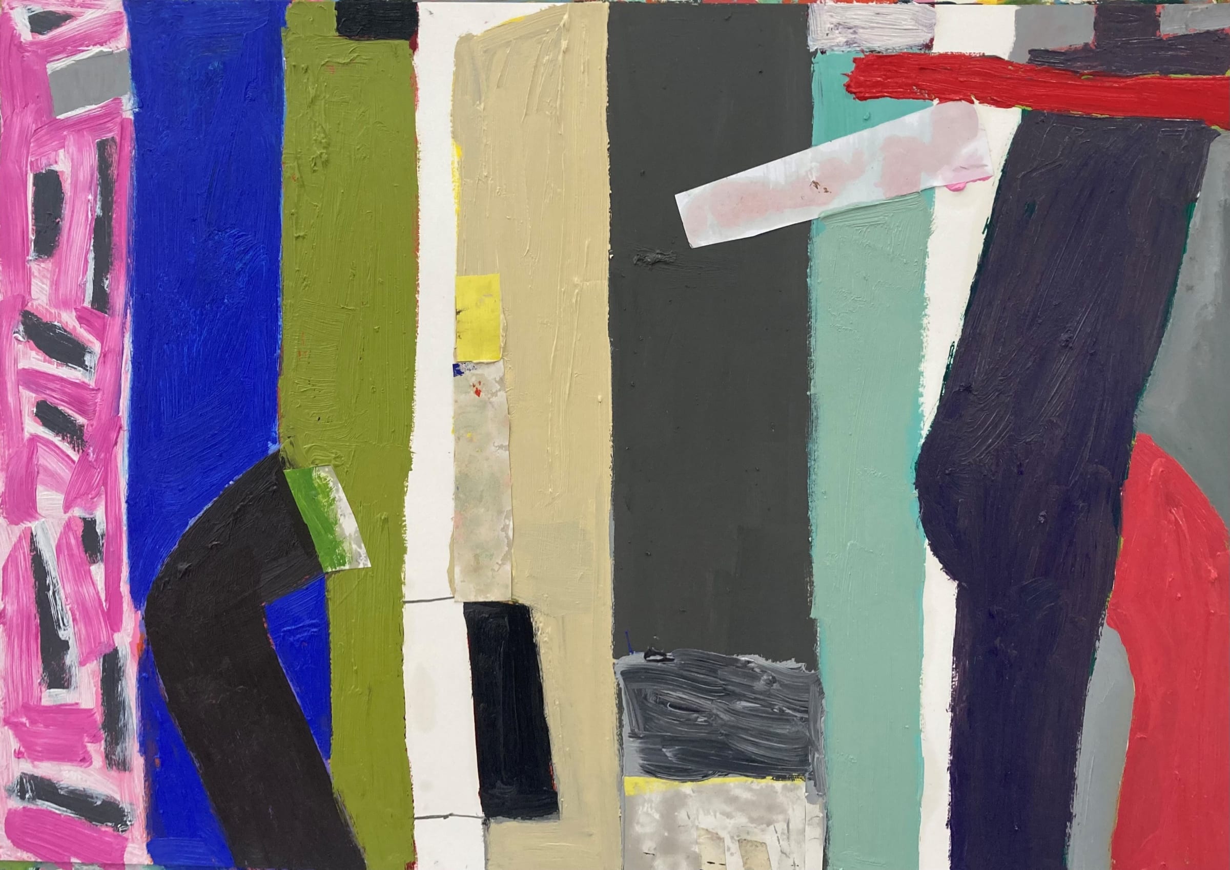 Fraser Taylor, Forest Figures No 1, 2025 | Jill George Gallery Ltd