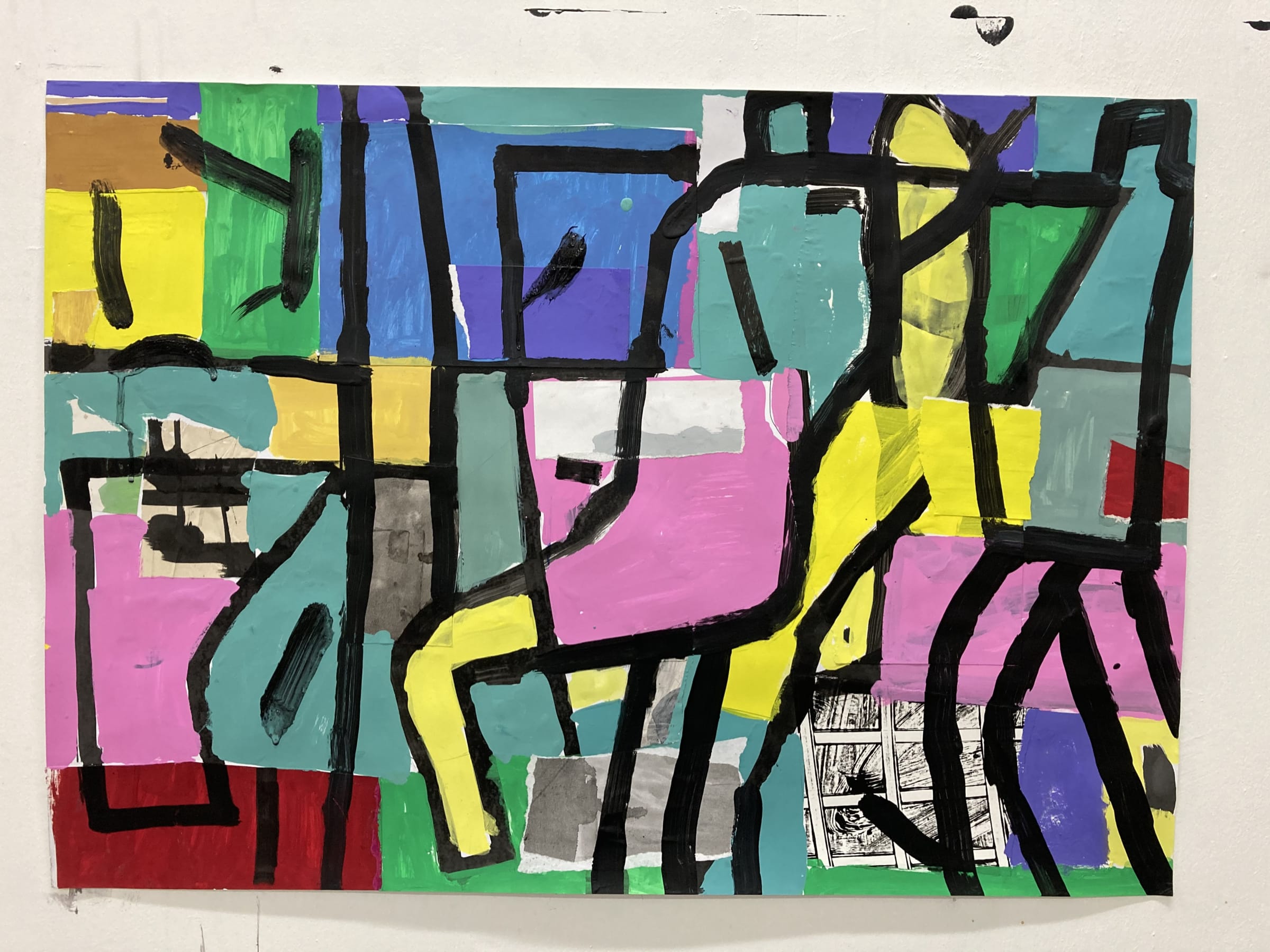 Fraser Taylor, Side by Side, 2021 | Jill George Gallery Ltd