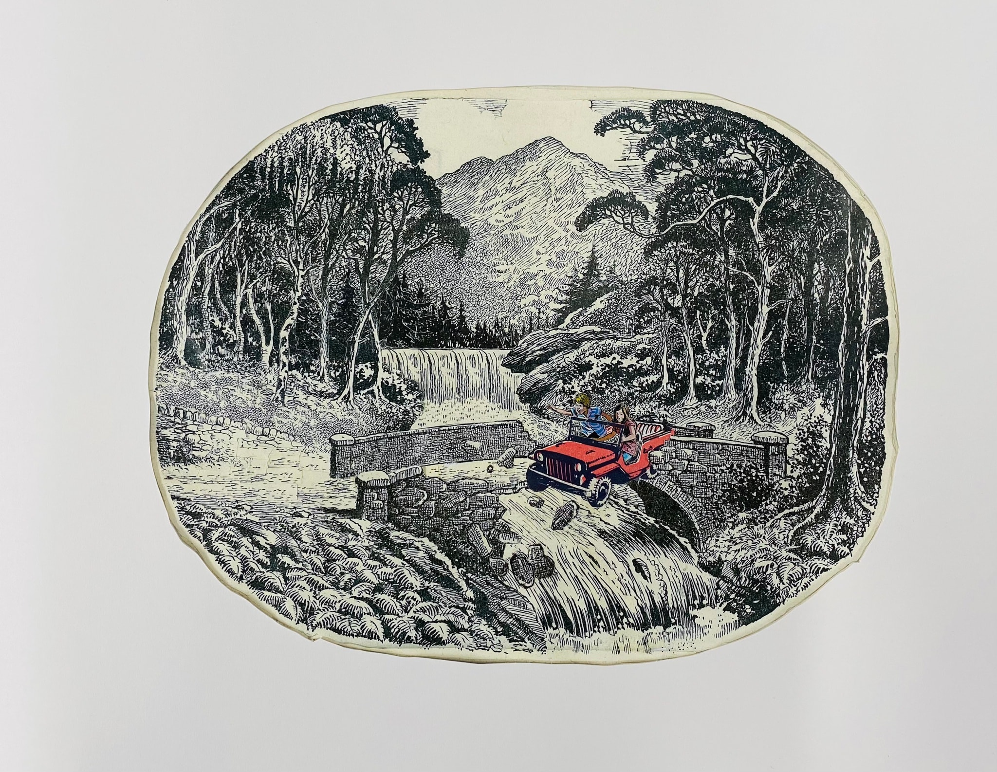 David Mach, Jolly Ride, 2023 | Jill George Gallery Ltd