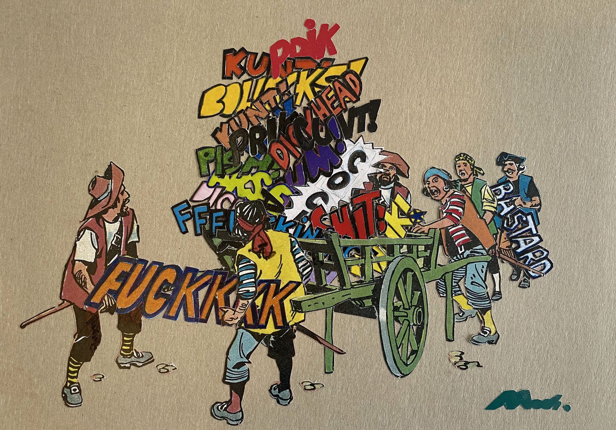 David Mach, Charabanc of Curses, 2021 | Jill George Gallery Ltd