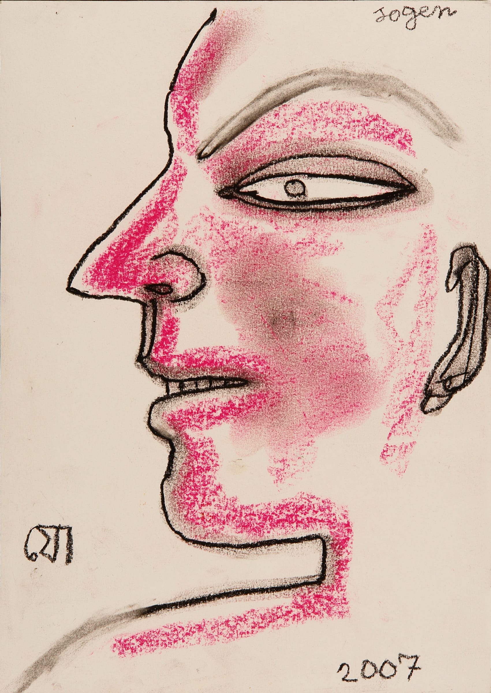 Works - Jogen Chowdhury | Abahoman: Flowing Life | Vadehra Art Gallery