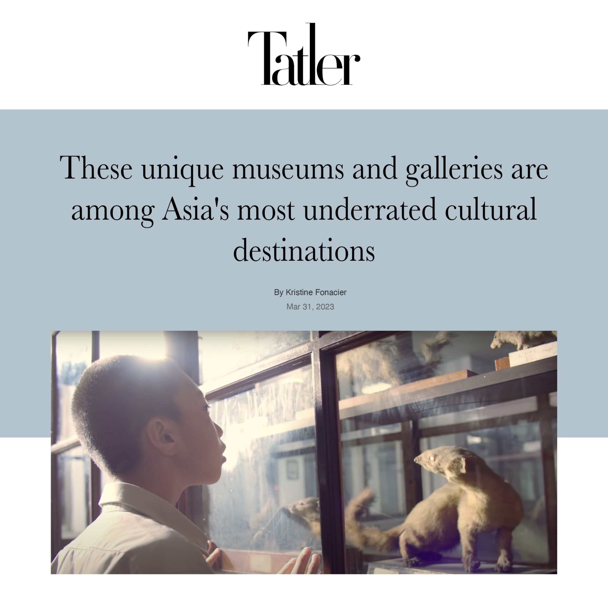THESE UNIQUE MUSEUMS AND GALLERIES ARE AMONG ASIA'S MOST UNDERRATED ...
