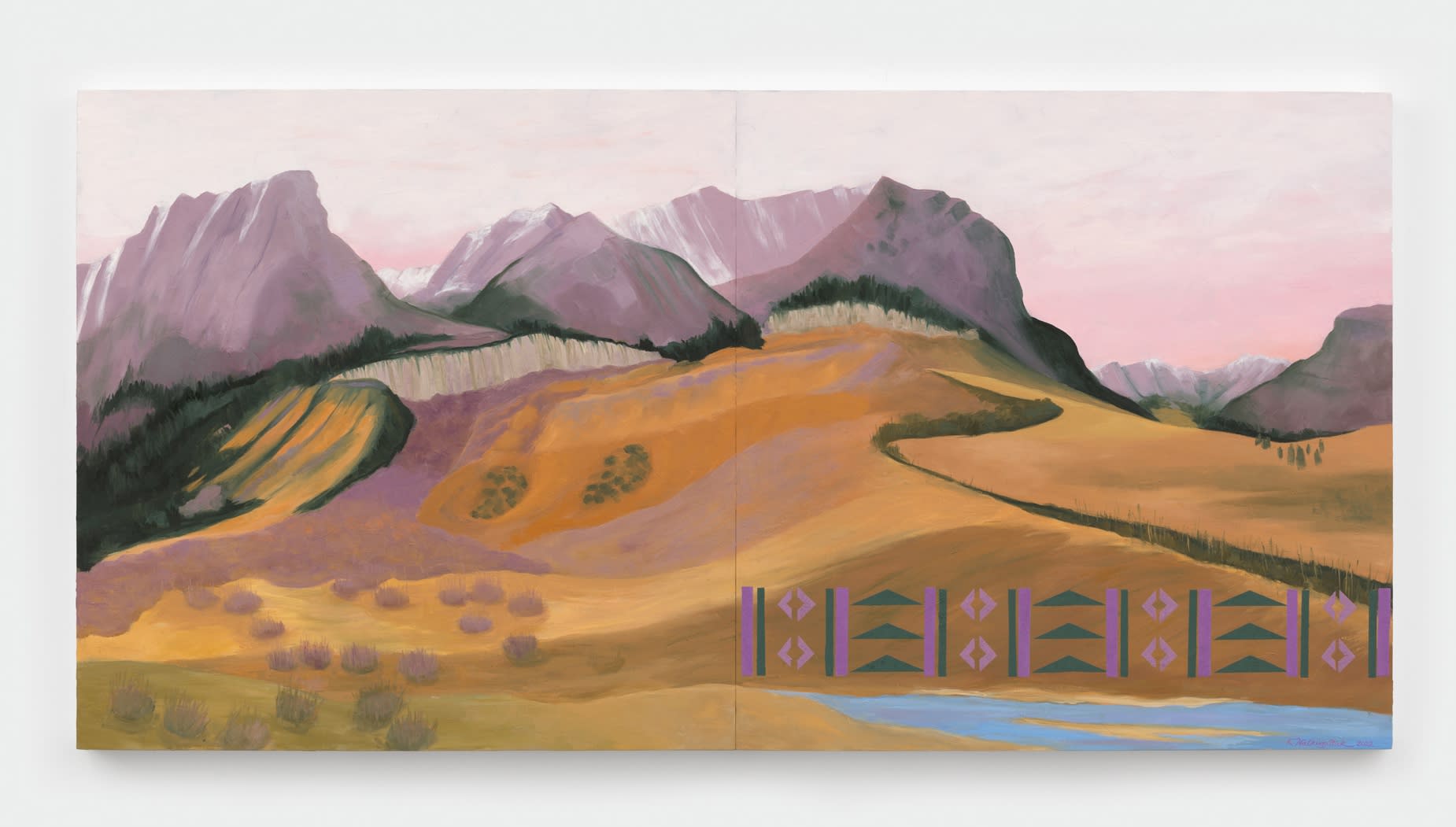 Kay WalkingStick | The Land Carries Our Ancestors: Contemporary Art by Native Americans | New ...