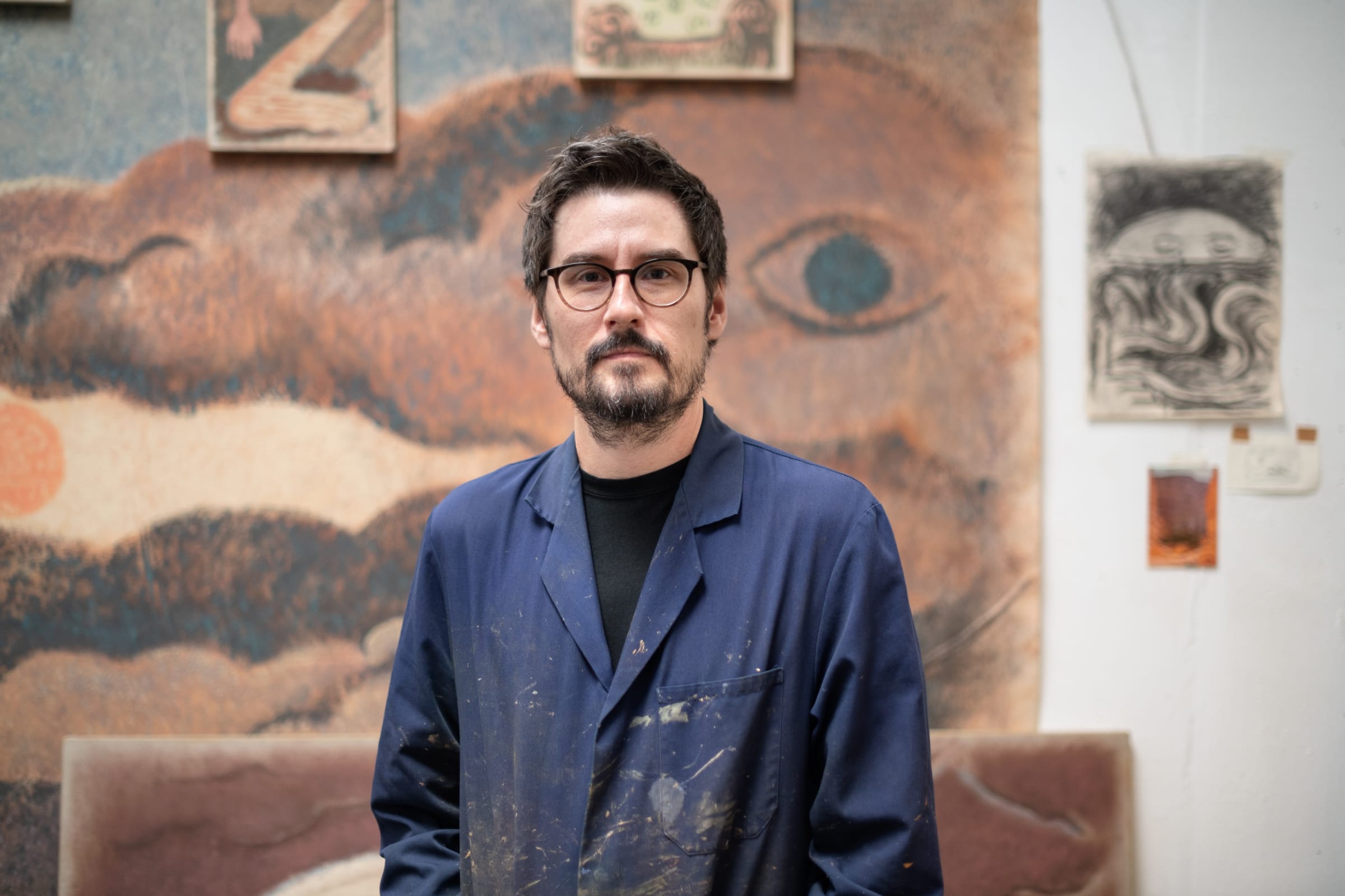 Martyn Cross | The Roberts Institute of Art Residency | Hales Gallery