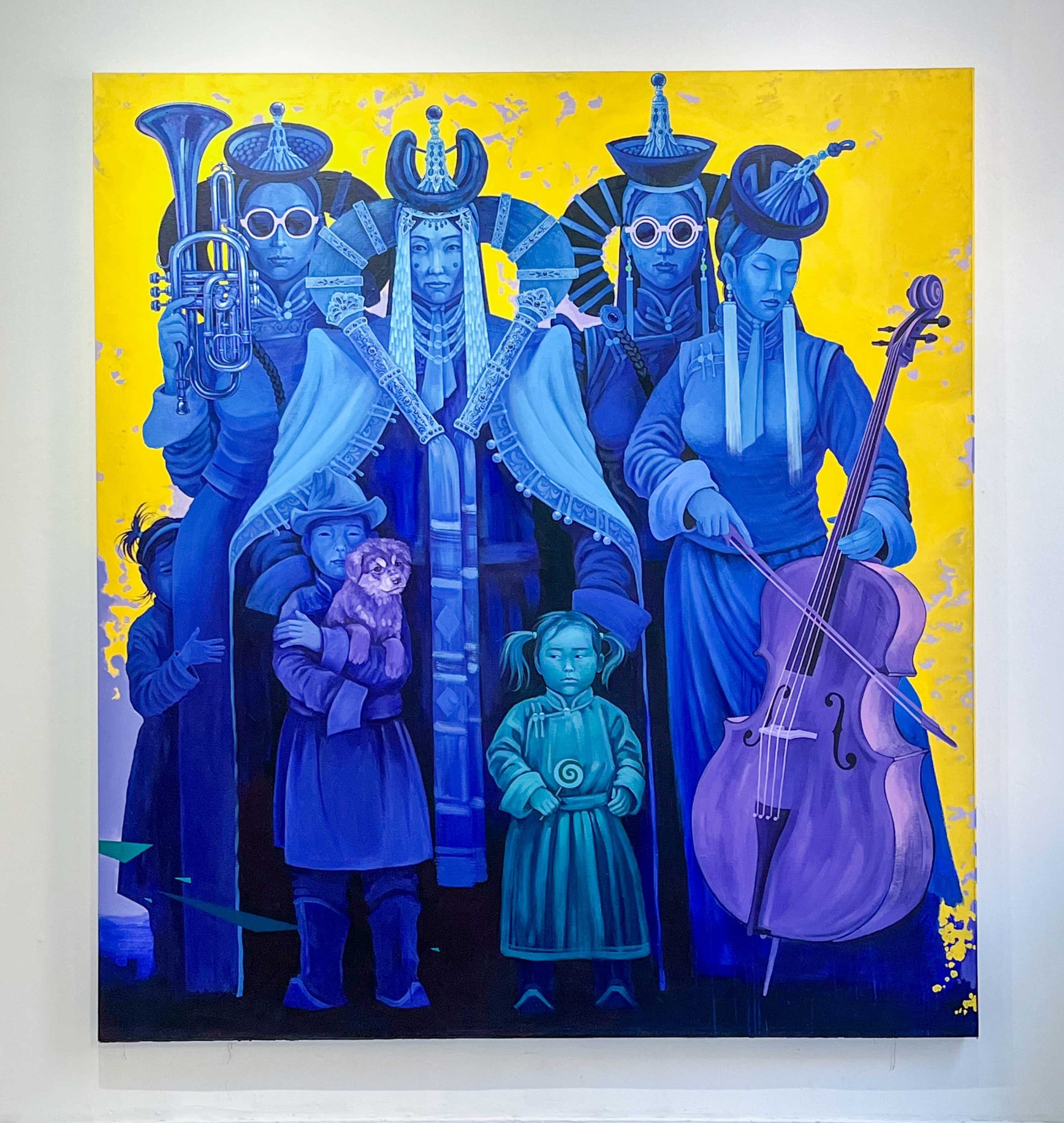 Zayasaikhan Sambuu, The Return of Forebears (#1), 2020-2022 | 532 Gallery