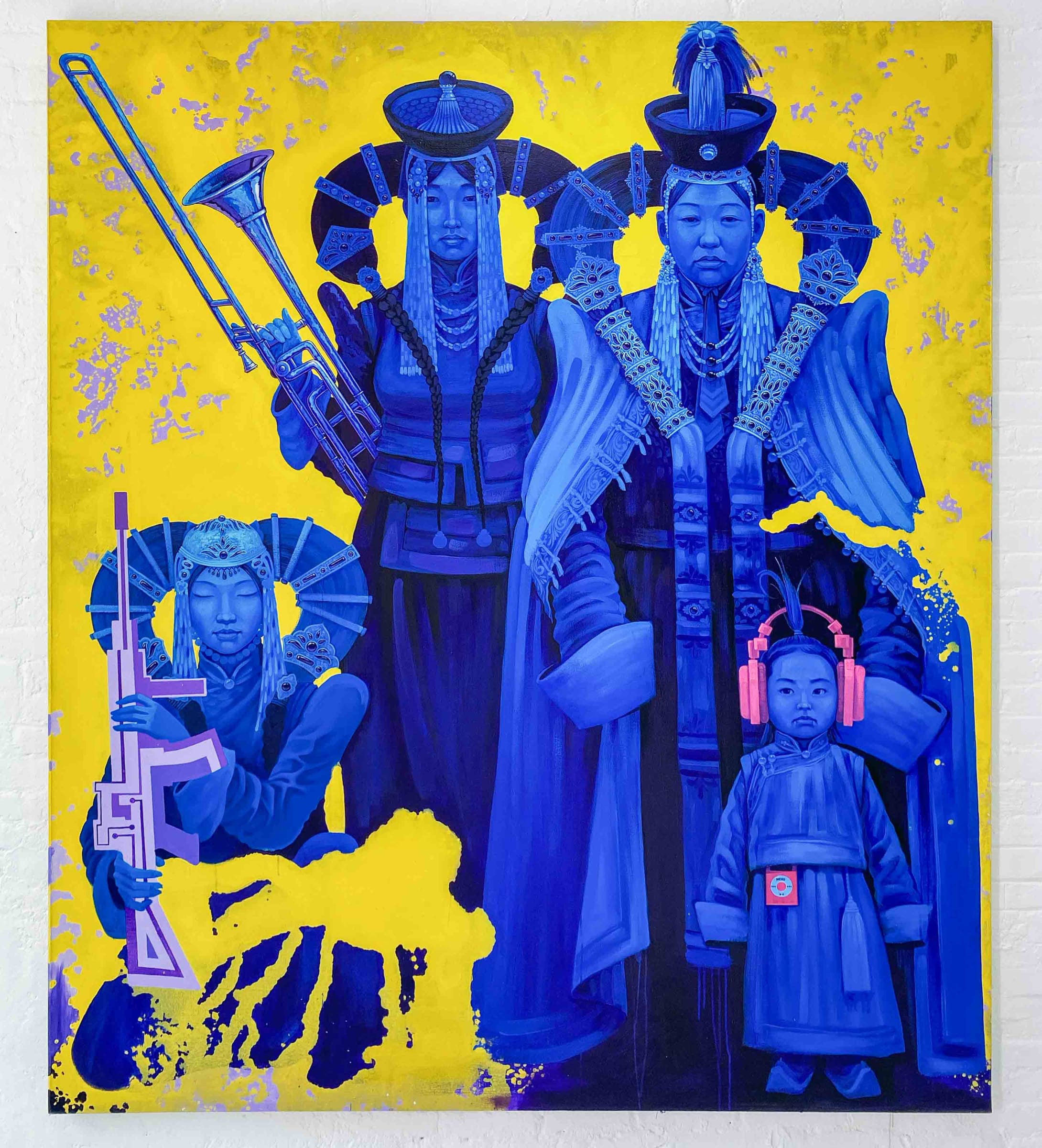 Zayasaikhan Sambuu, Return of the Forebears (#6), 2020-2022 | 532 Gallery