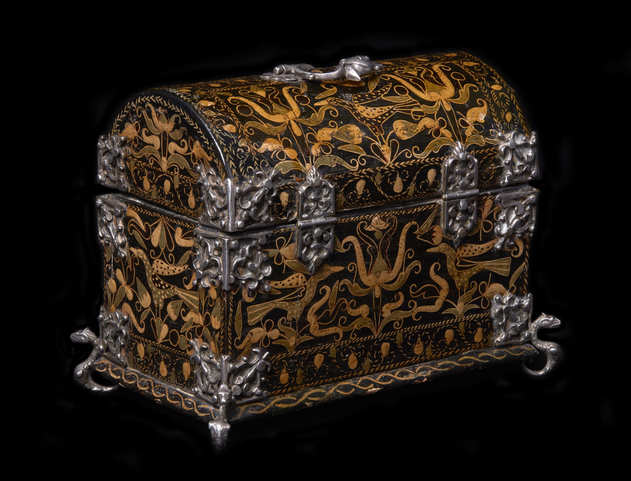 BARNIZ DE PASTO, CHEST, Colombia, 17th Century | Gonzalo Eguiguren Gallery