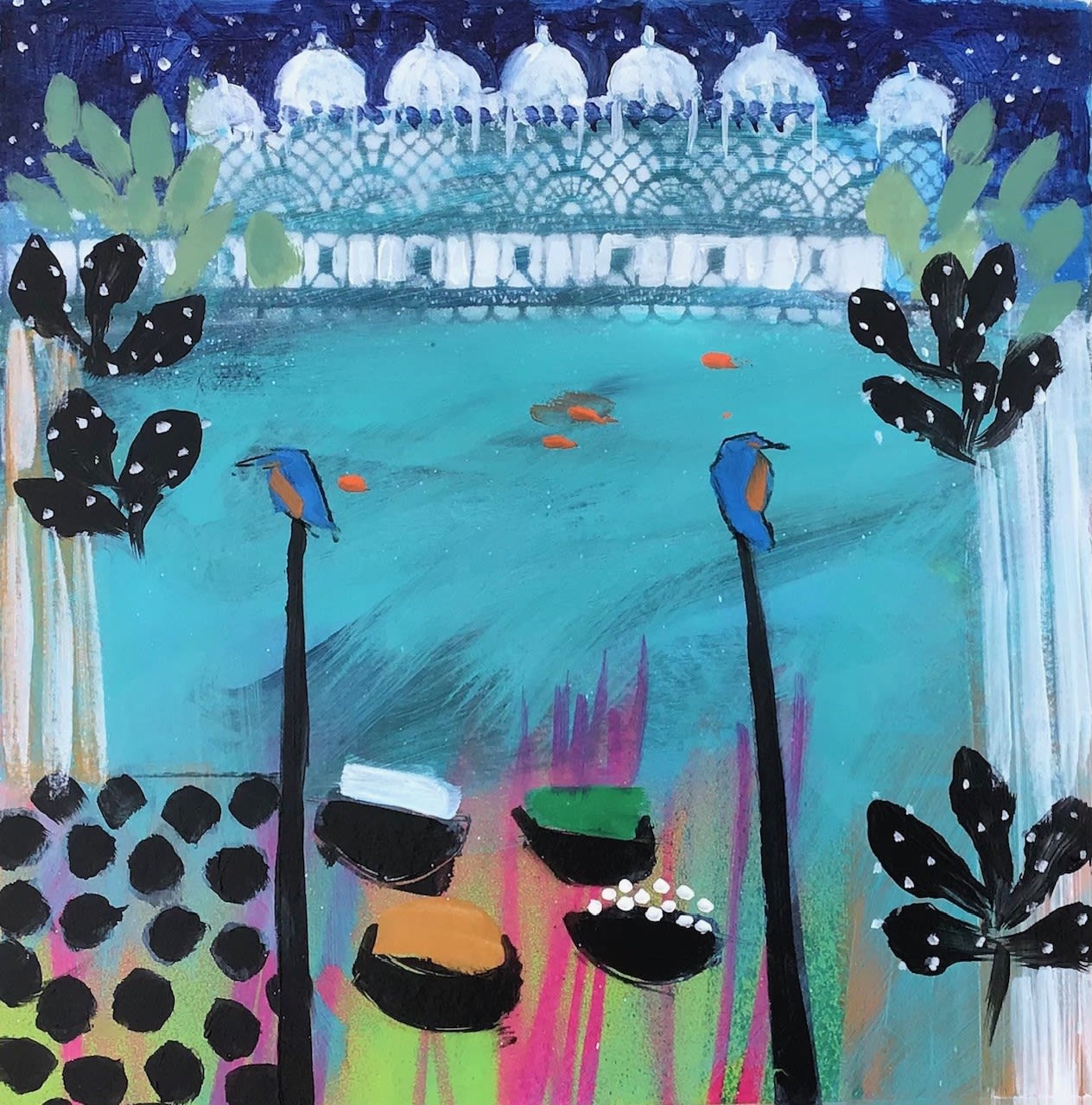 Relton Marine, Lake Palace I, 2024 | Hicks Gallery