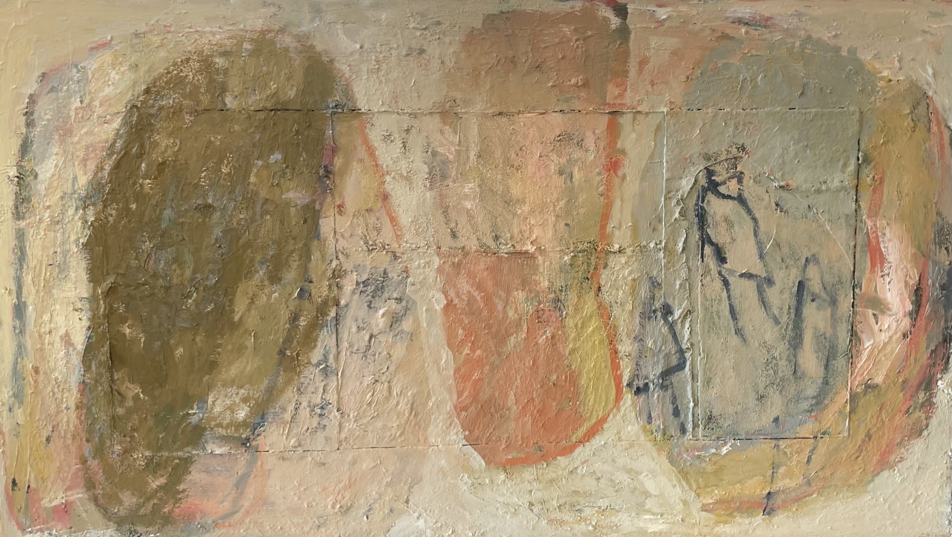 Caroline Yates , Three way conversation, 2023 | Hicks Gallery
