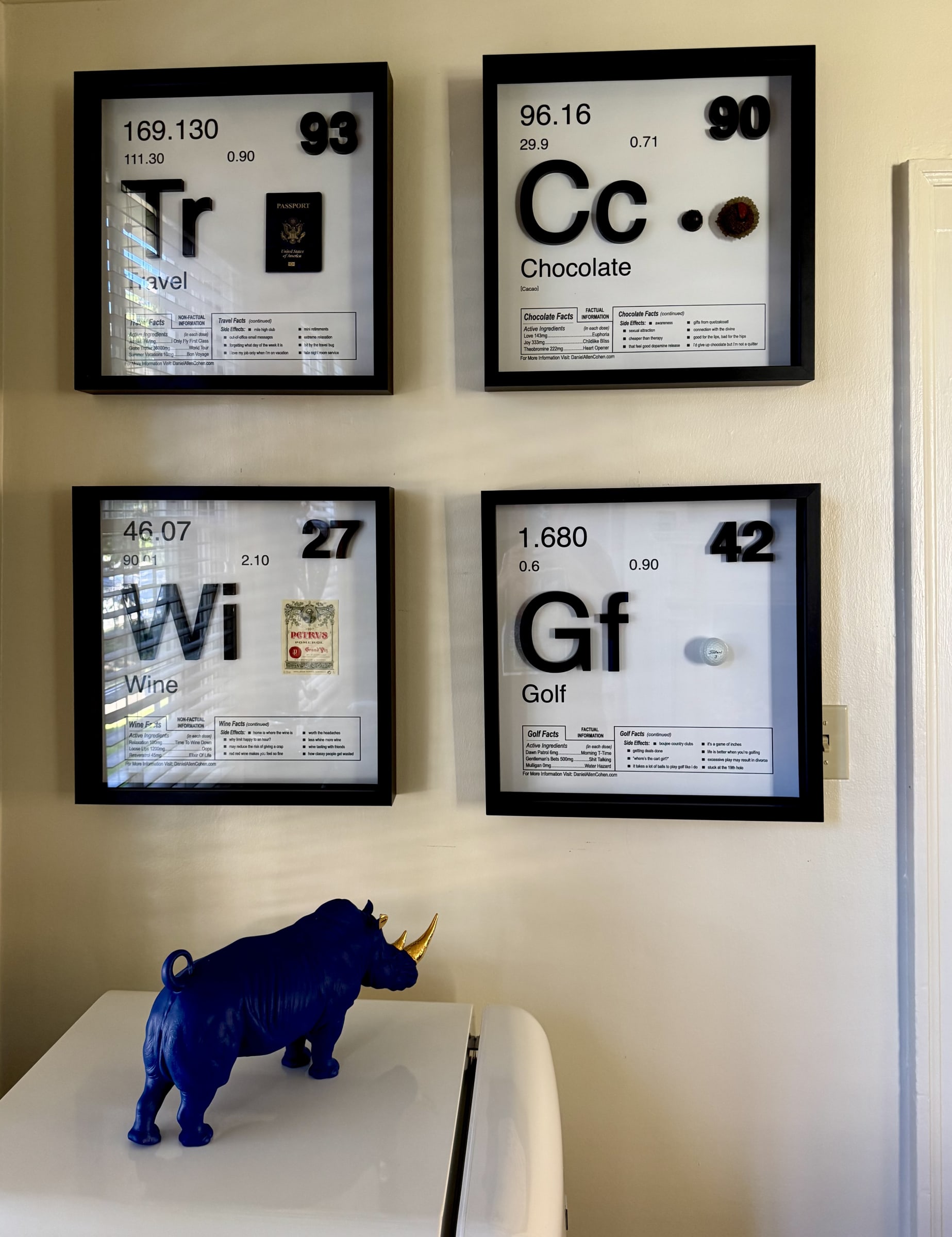 Daniel Allen Cohen, The Science of Art - Periodic Table Wine, 2022 ...