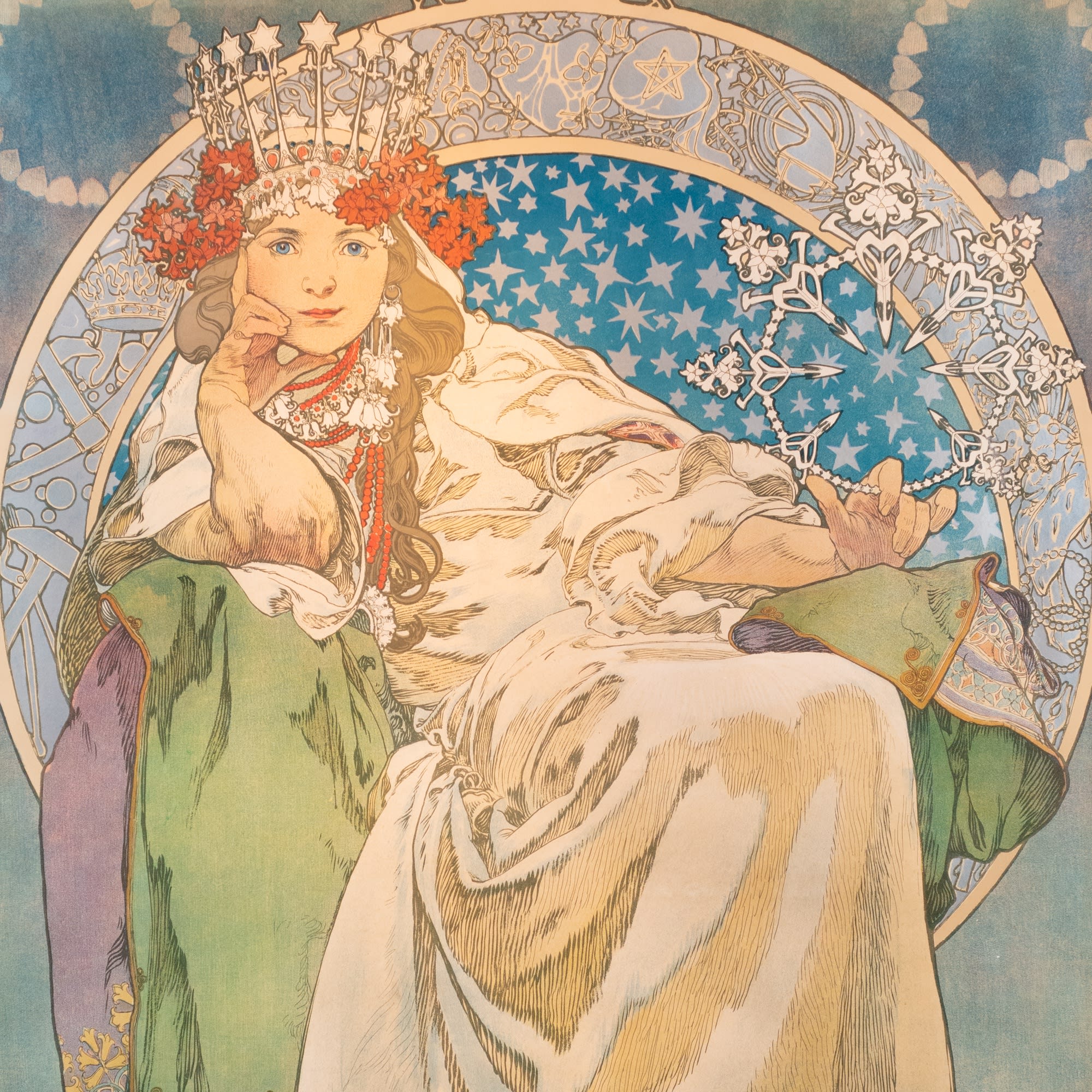 Alphonse Mucha, Princess Hyacinthe, 1911 | Galerie Fledermaus