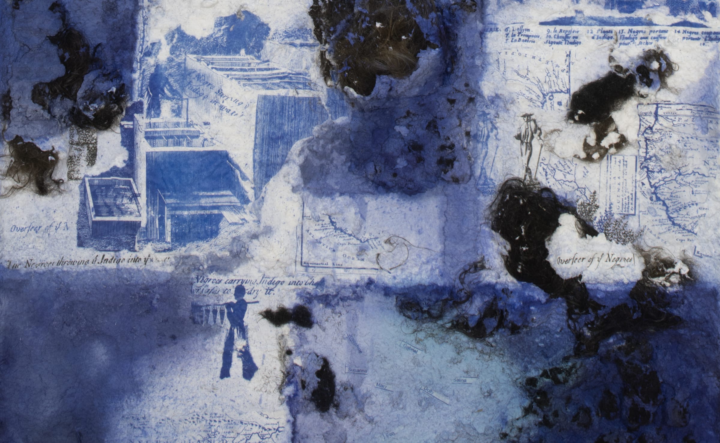 Using Hair, Rice, and Indigo, an Artist Reclaims Her Family History ...