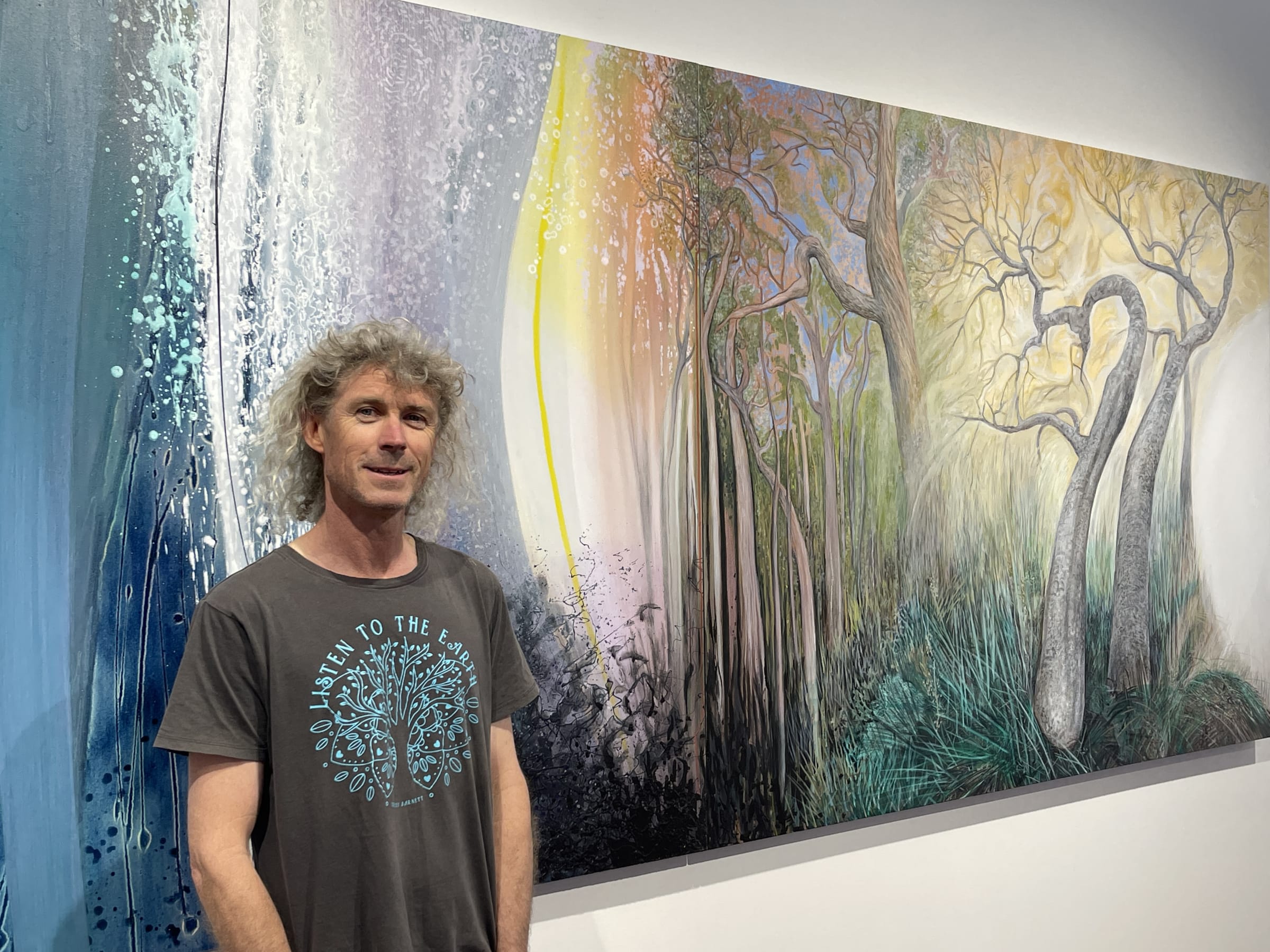 Event: ARTIST WALK & TALK: With Peter Usher | REDSEA Gallery Margaret River