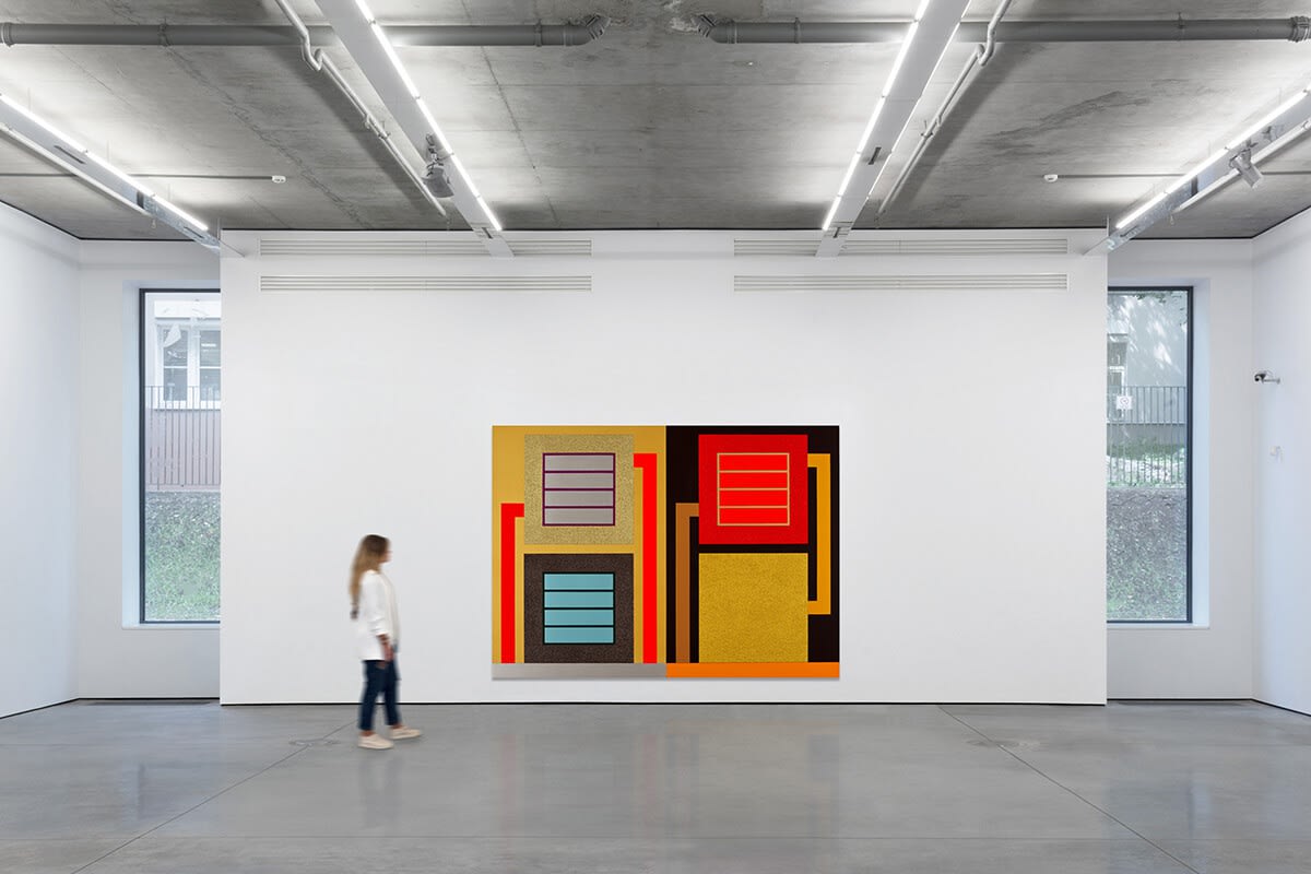 Peter Halley, Tangled, 2010 | Gary Tatintsian Gallery