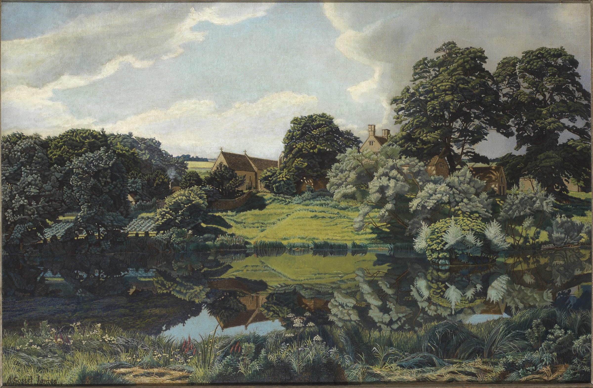 Alan Gosset James (1875-1950), Shadow and Reflection | The Maas Gallery