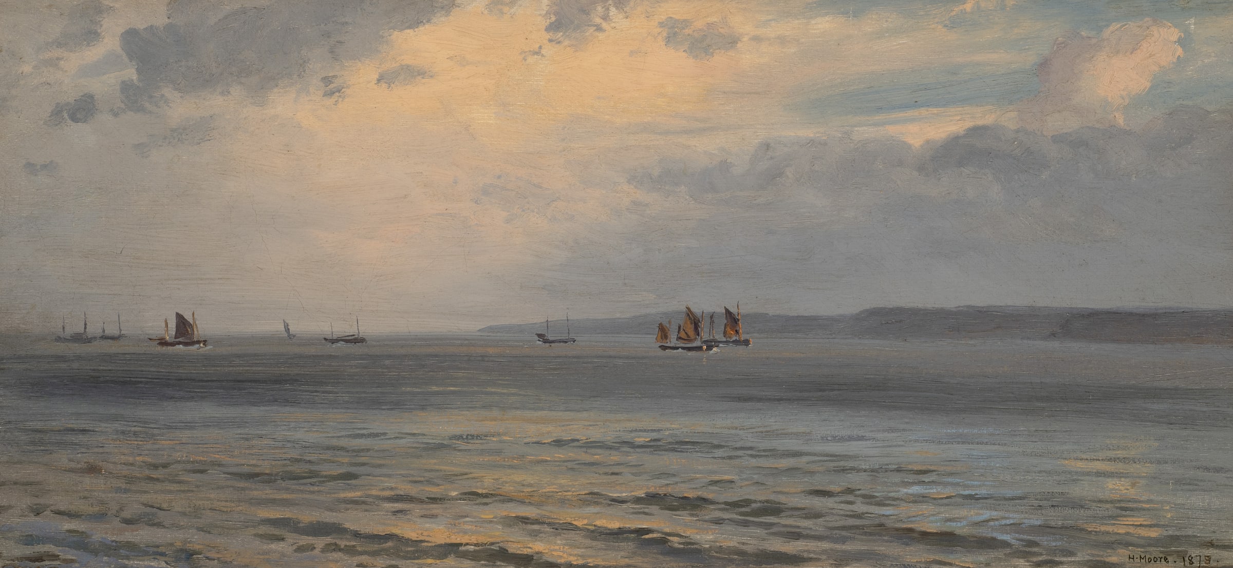 Henry Moore (1831-1895), Seascape | The Maas Gallery