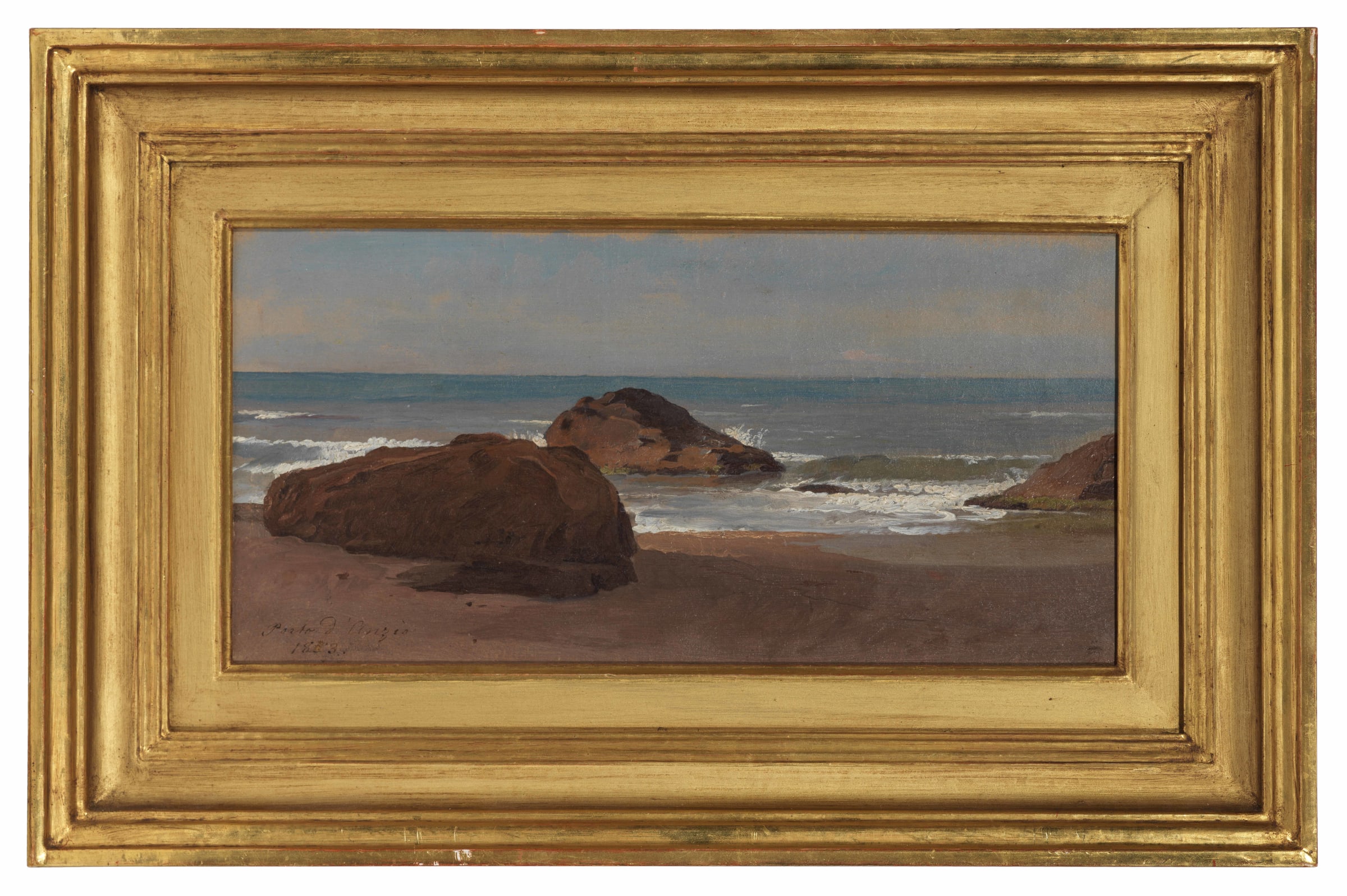 Giovanni Costa (1827-1903), Porto d'Anzio | The Maas Gallery