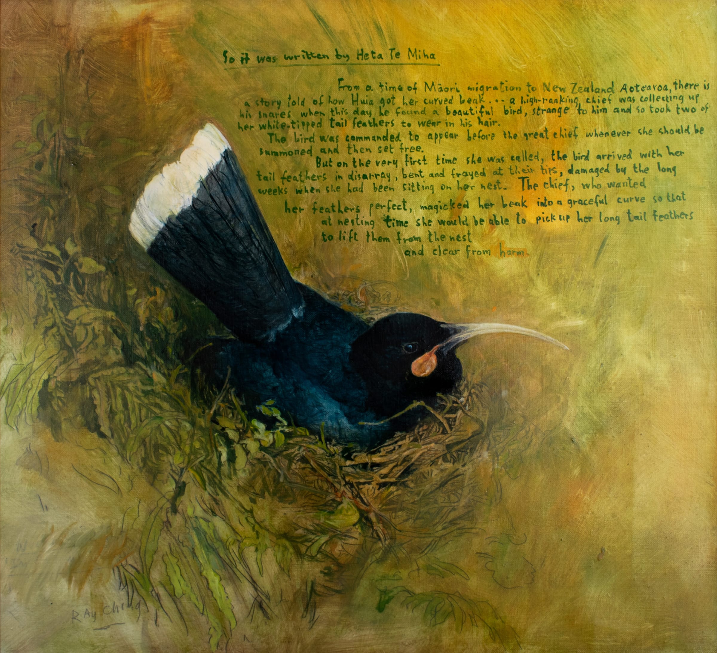 Ray Ching, So it was written by Heta Te Miha | ARTIS Gallery