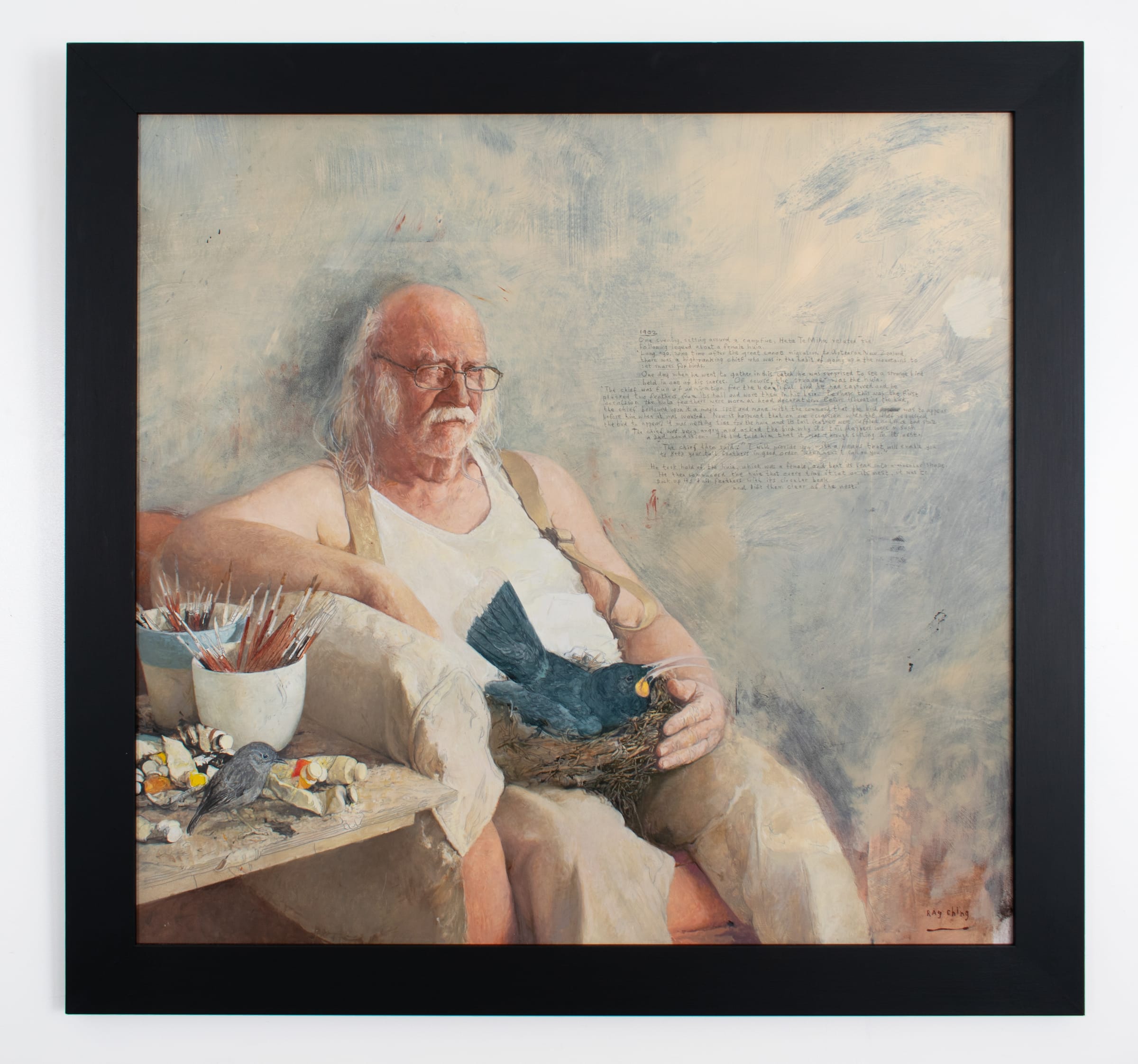 Ray Ching, The Huia Painter | ARTIS Gallery