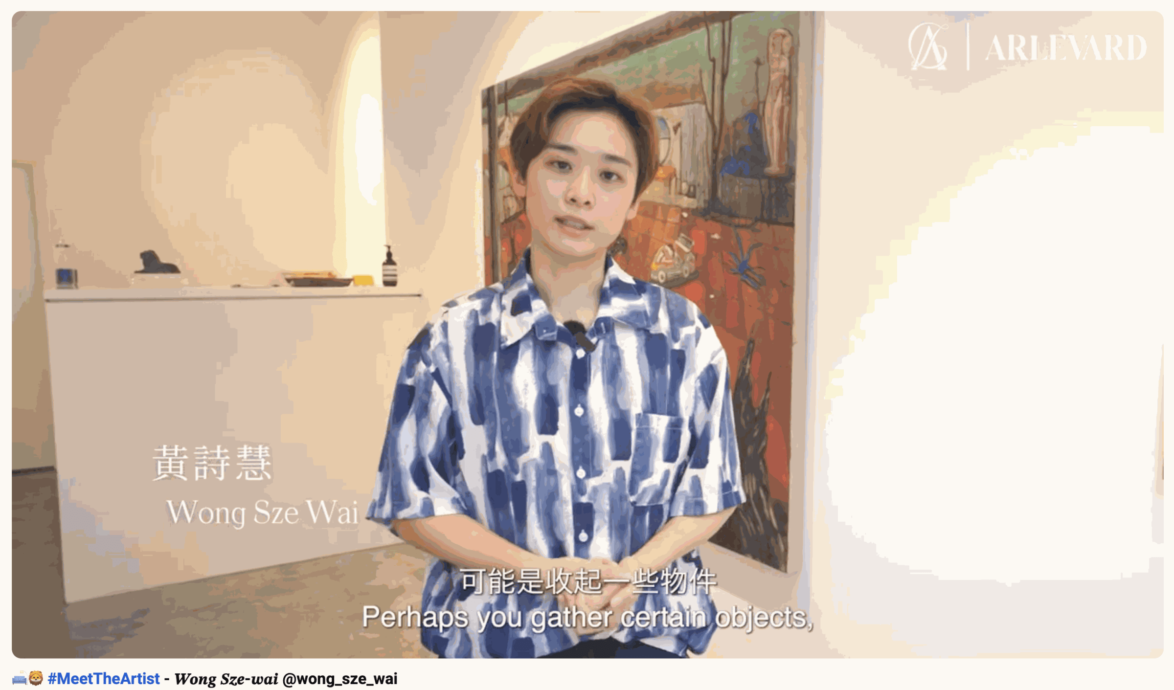 Arlevard | #MeetTheArtist - Wong Sze-Wai | Contemporary by Angela Li